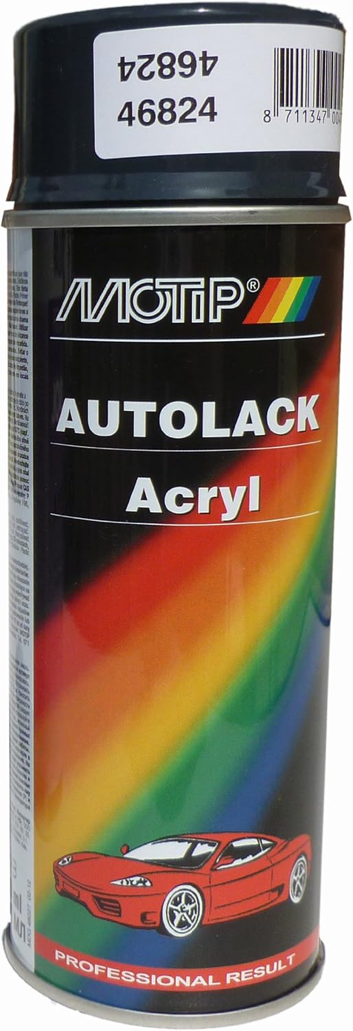 MOTIP Autolack Spray Acryl 400ml 46824 Vulkangrau / grau / dunkelgrau ...