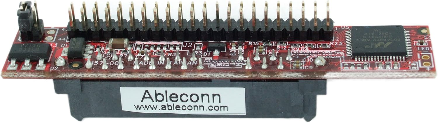 Amazon.com: Ableconn IDE44-SAT SATA Drive to IDE 44-Pin Mini Vertical ...