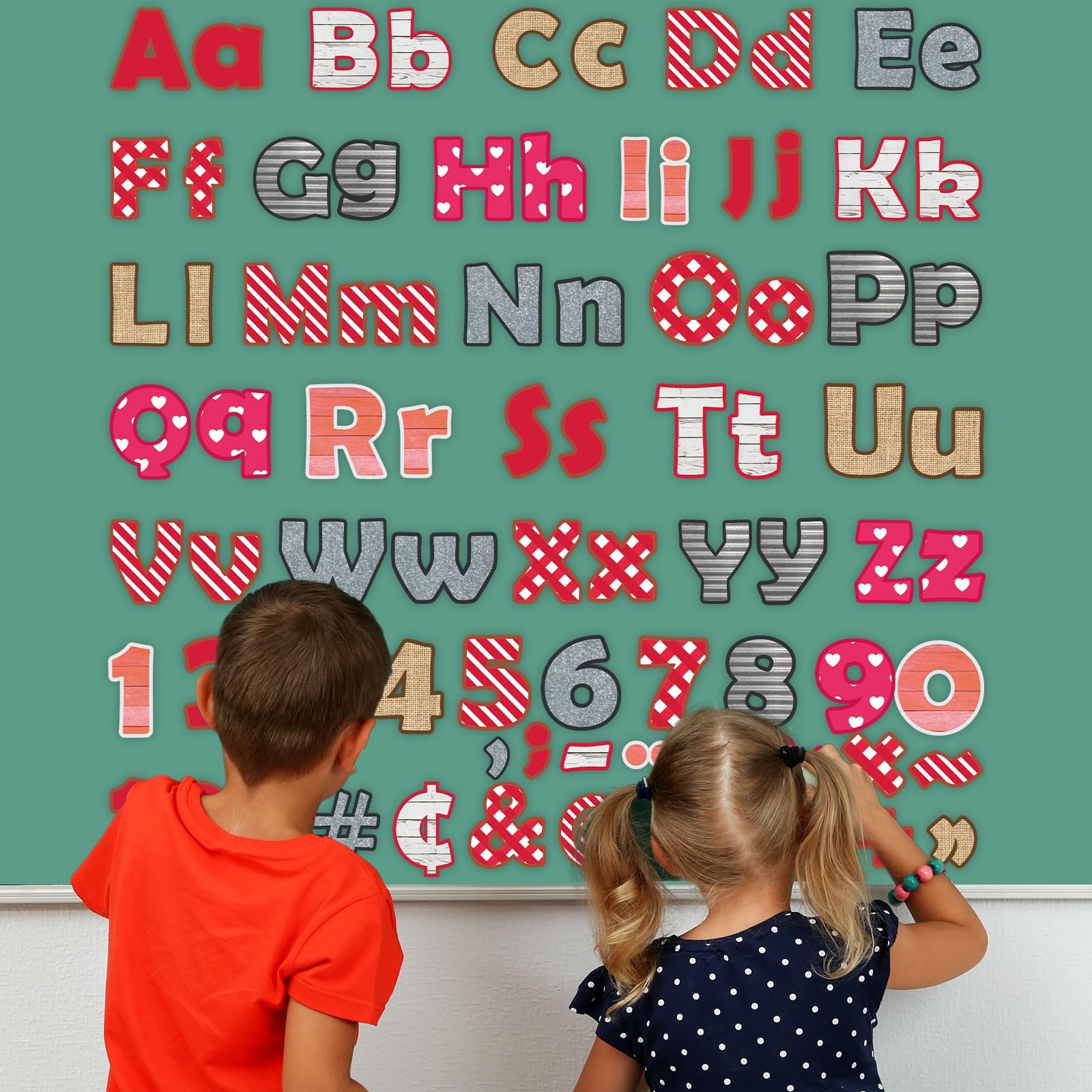 Snapklik.com : 260 PCS Bulletin Board Letters For Classroom 4” Letters ...