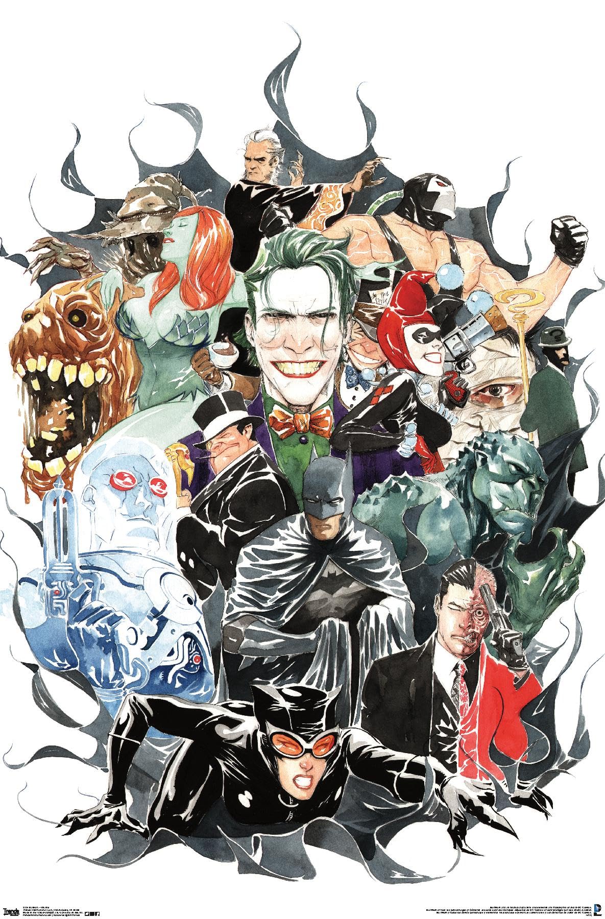 Batman Movie Villains Poster