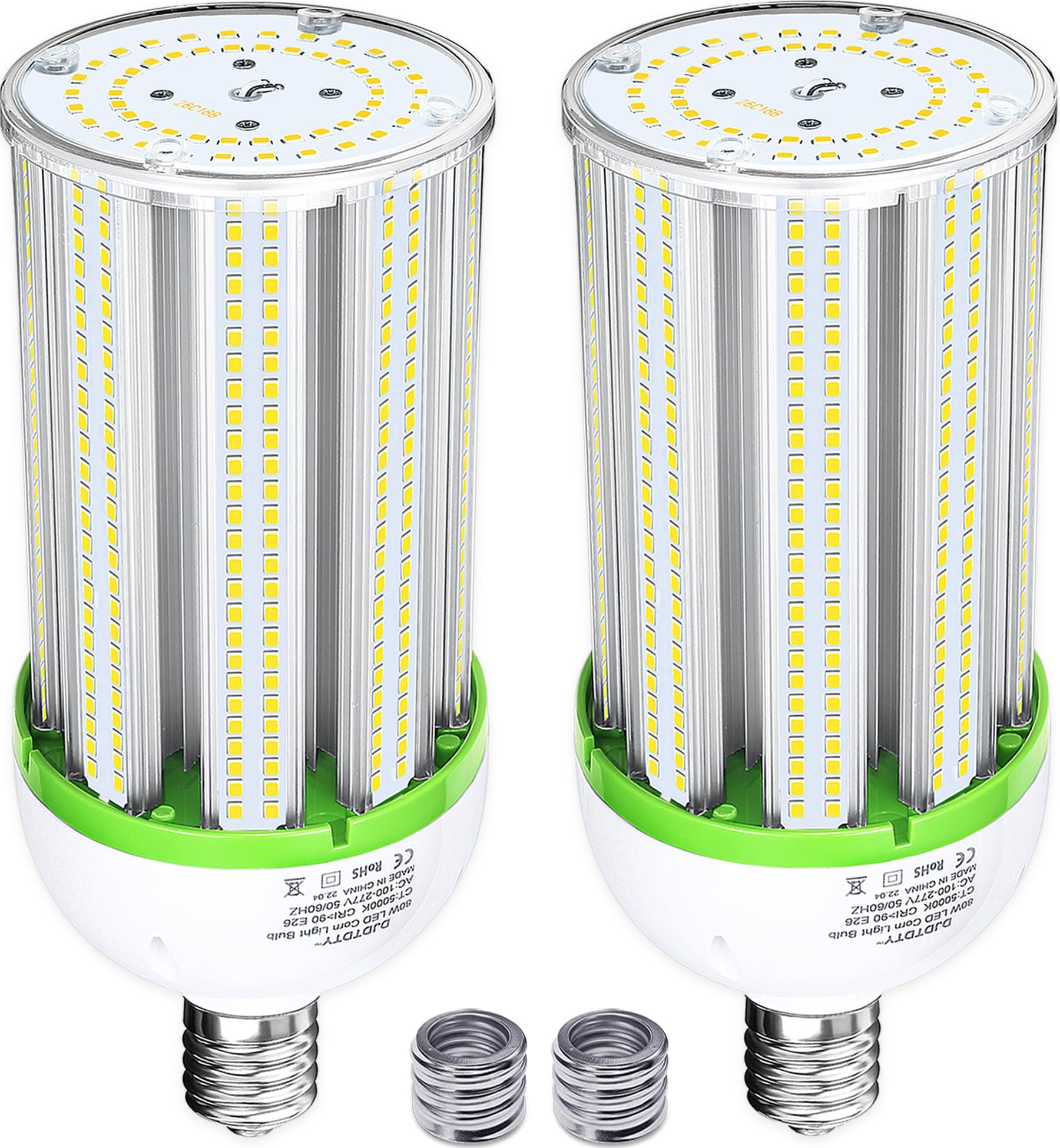 Amazon | LEDコーンライト LED 電球 100W E39口金 高輝度15000ml 水銀灯1000W相当 ledコーン電球 水銀ランプ トウモロコシ型 納戸 車庫 高天井灯 高天井 ...