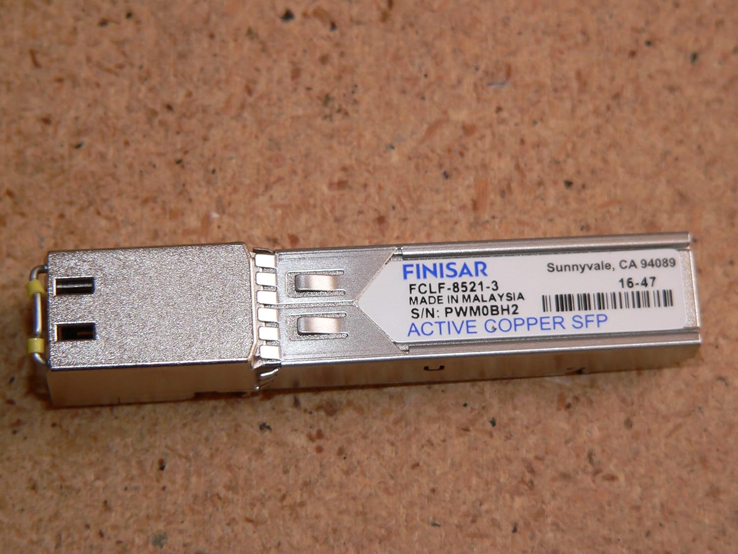 Amazon.com: Finisar Original SFP Single Copper Gigabit FCLF-8521-3 ...