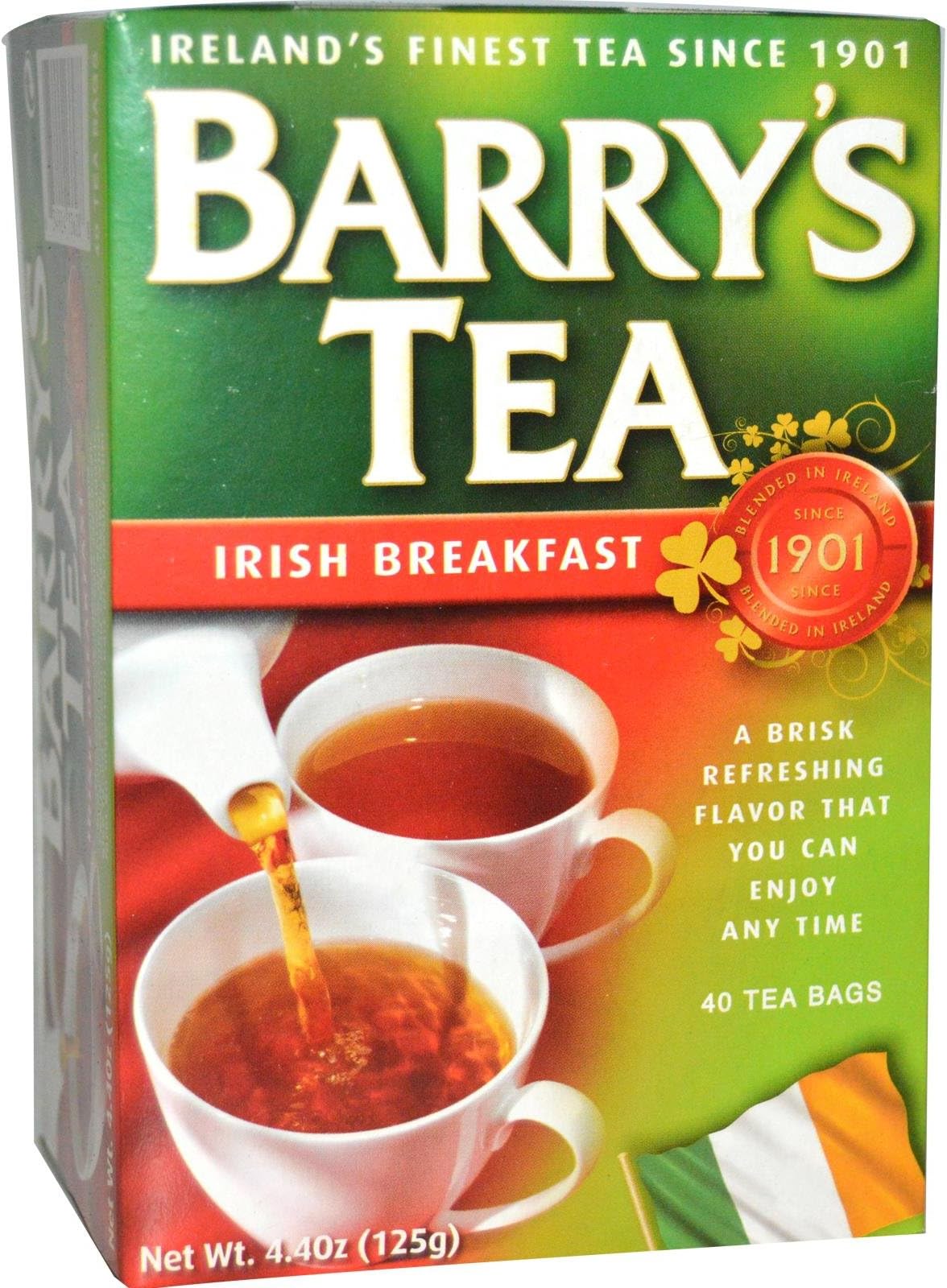 Amazon.com: Barrys Tea Irish Breakfast, 40 Count (Pack of 1)