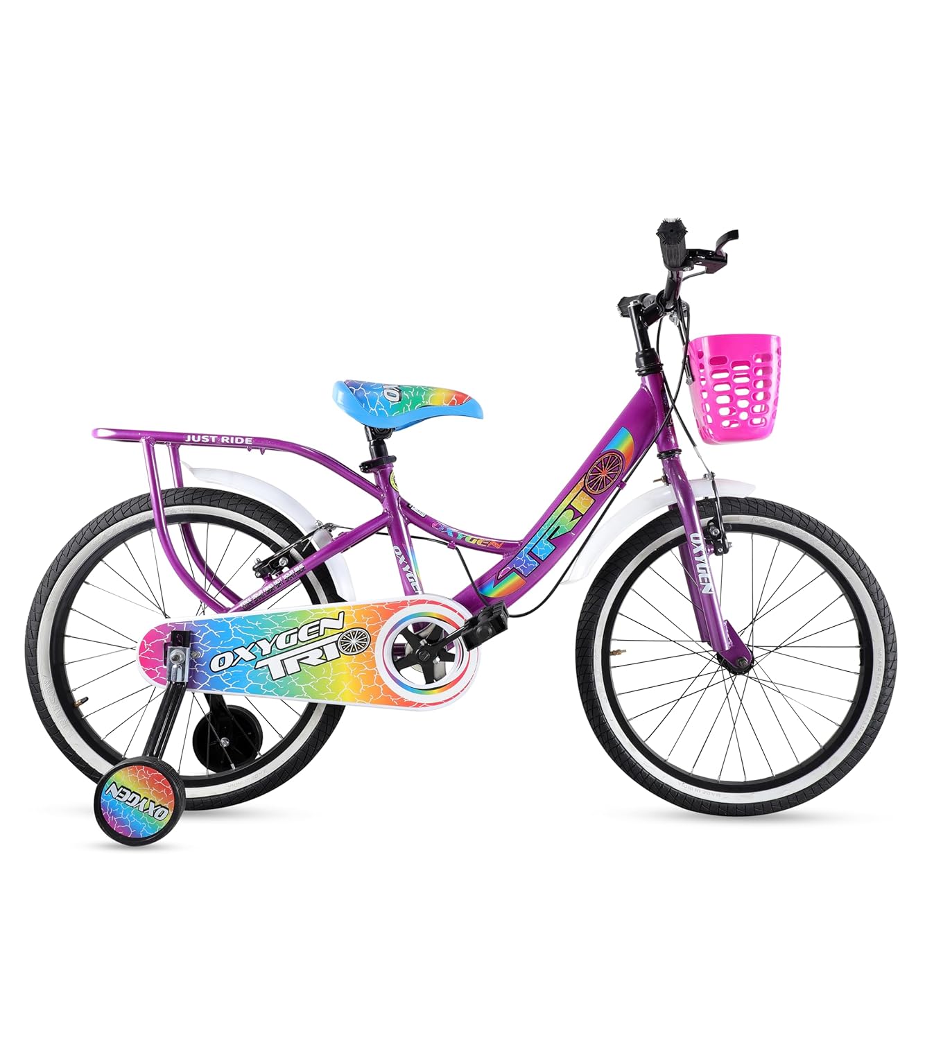 Buy OXYGEN Trio 20T Kids Cycle for Boys and Girls 5 to 10 Years Bicycle ...