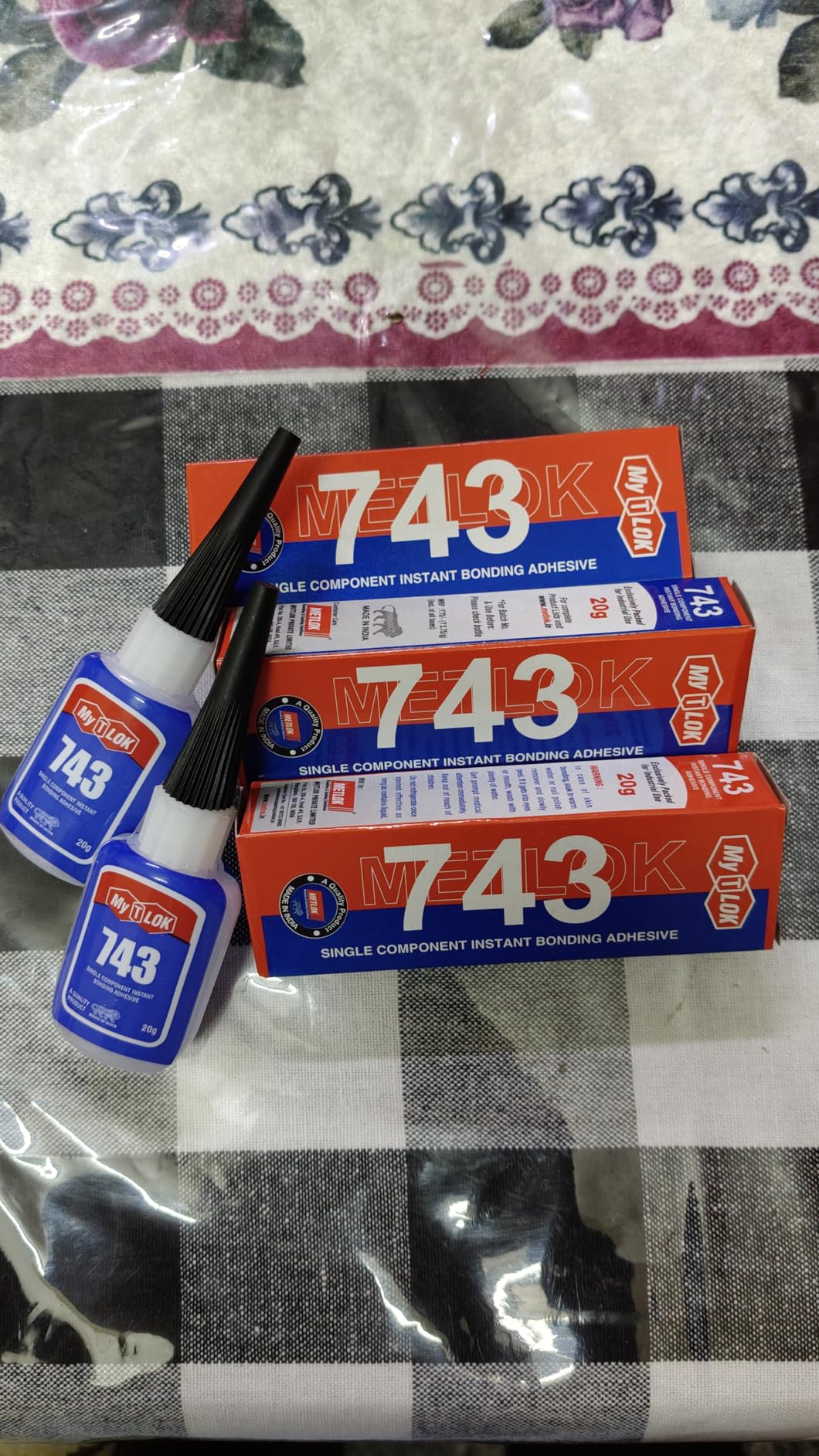 Super Bond 743 Fast Strongest Bonding Adhesive Single Component Easy to ...