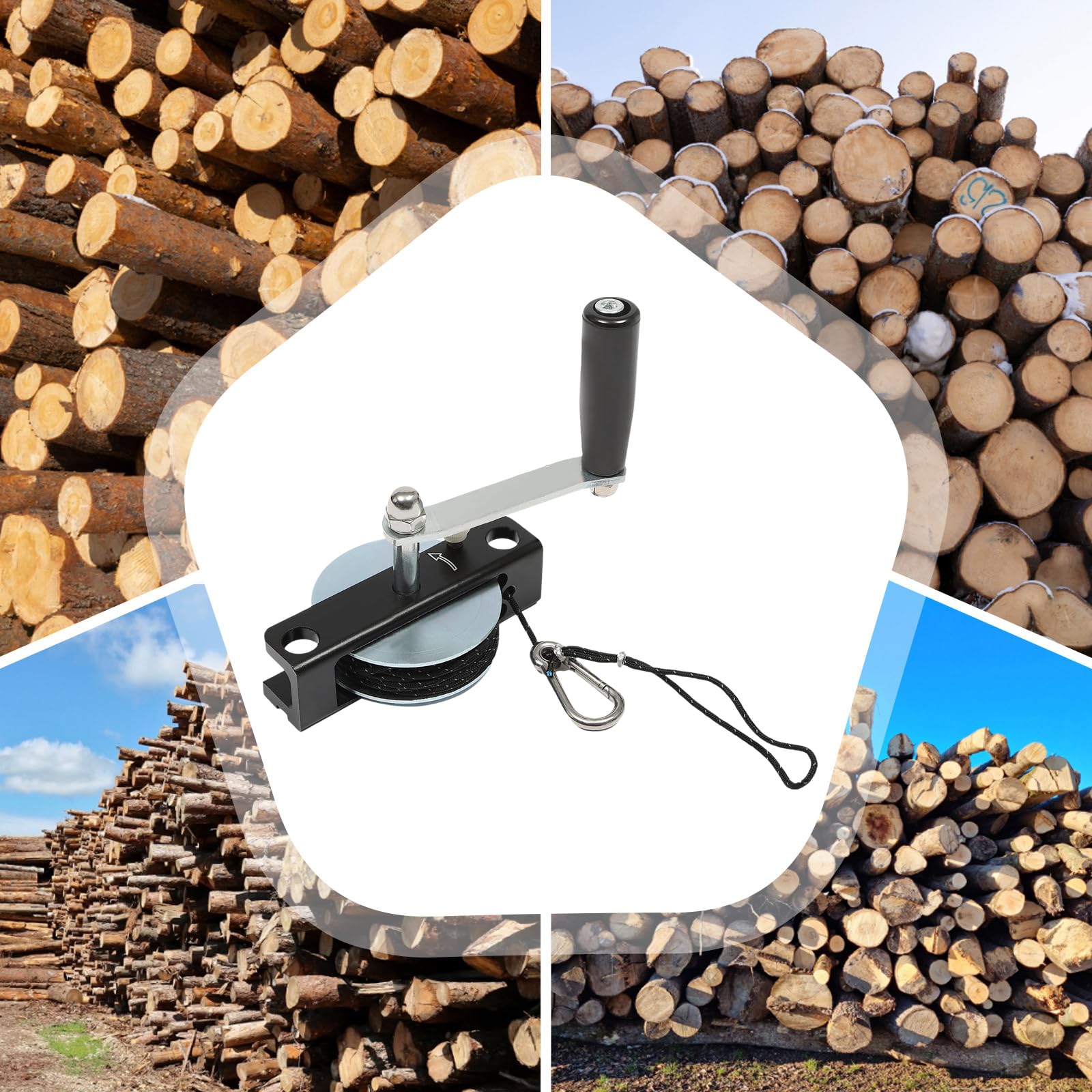 Manual Winch Kit For Chainsaw Mills - Makes Milling Easier, Smoother ...