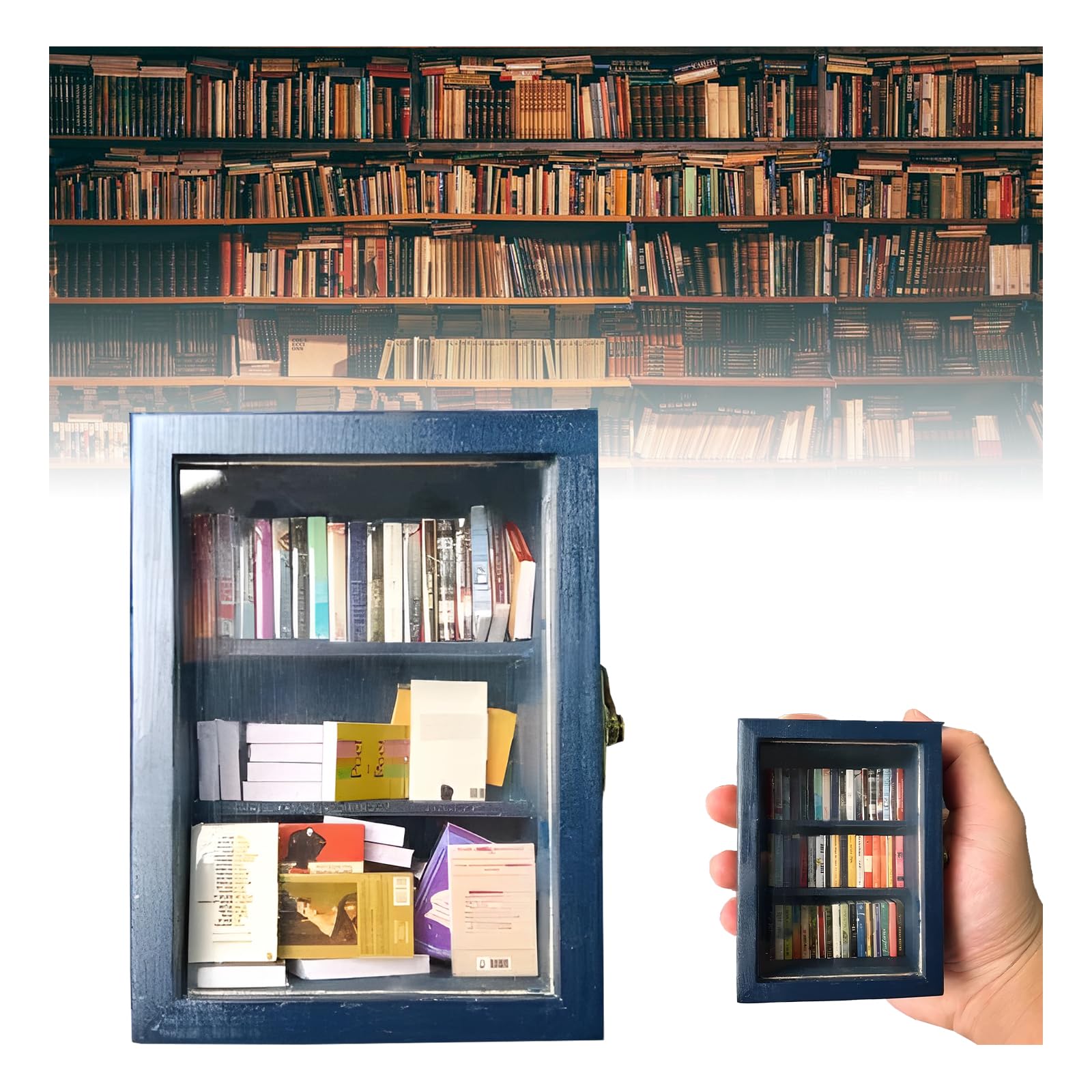 Amazon.com: Atlodas Pocket Anxiety Bookshelf - Shake it anywhere and ...