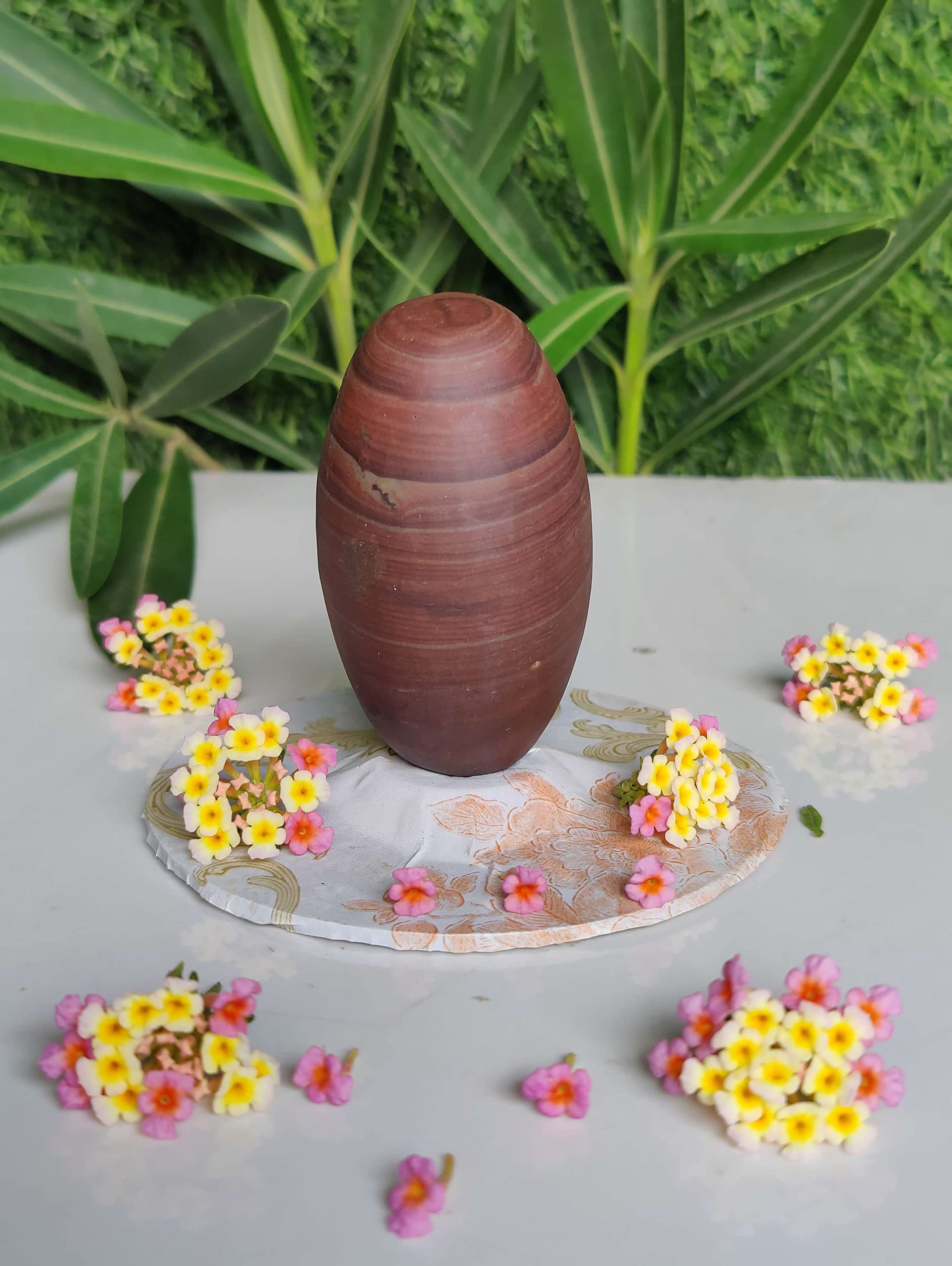 Buy 3 Inch Original Narmadeshwar Shivling Narmada shivling Banalingam ...