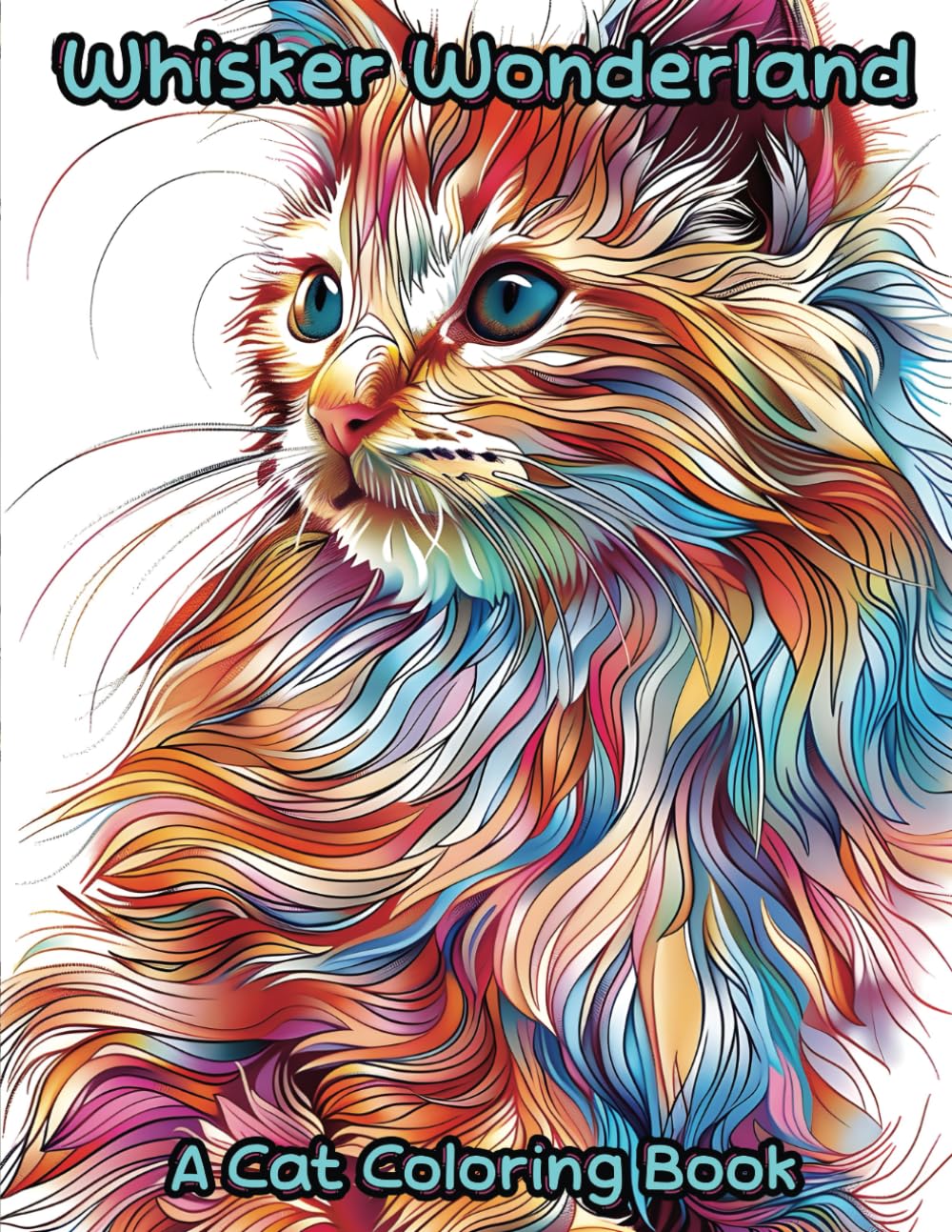 Amazon.com: Whisker Wonderland: A Cat Coloring Book: Relaxing Cat ...