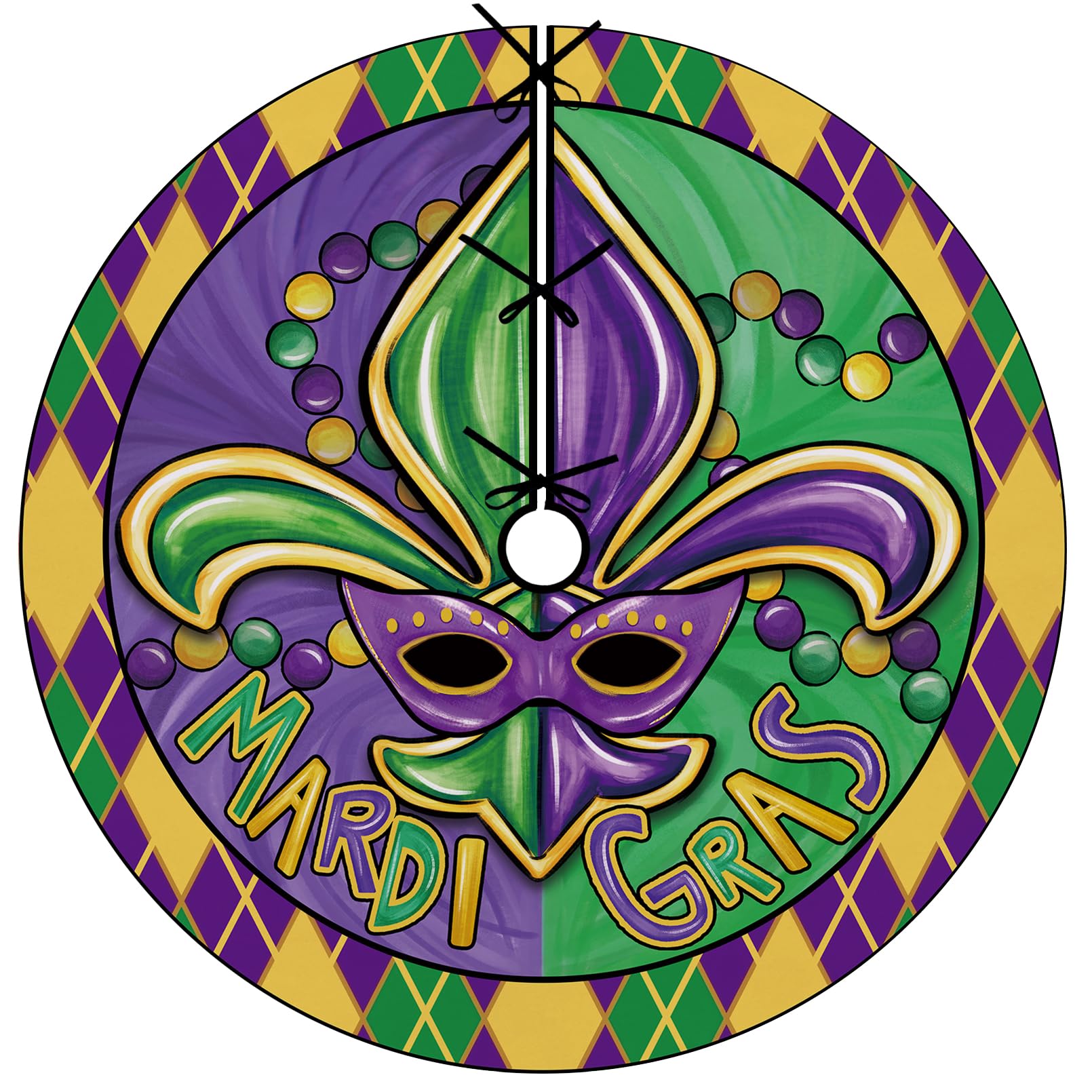 Mardi Gras Perler Utklipp New Orleans Mardi Gras Crown And Beads In