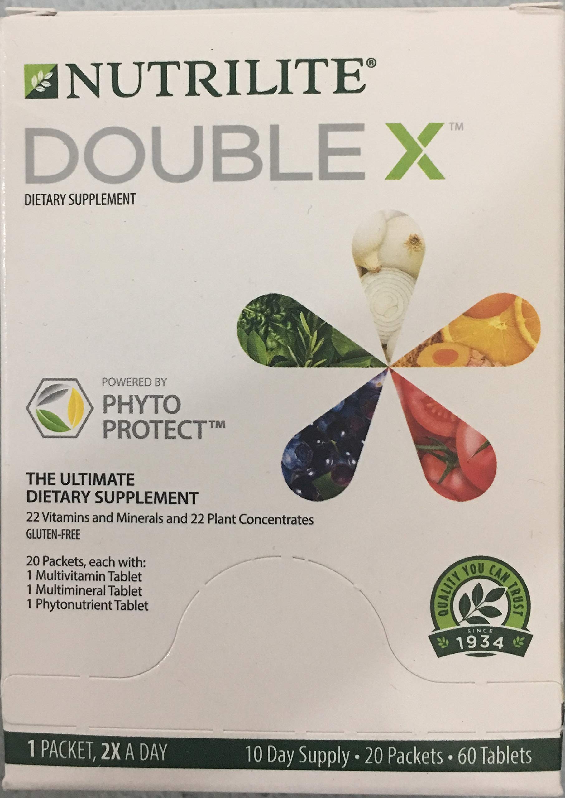 Buy NUTRILITE DOUBLE X Multivitamin/Multimineral/Phytonutrient - 60 ...