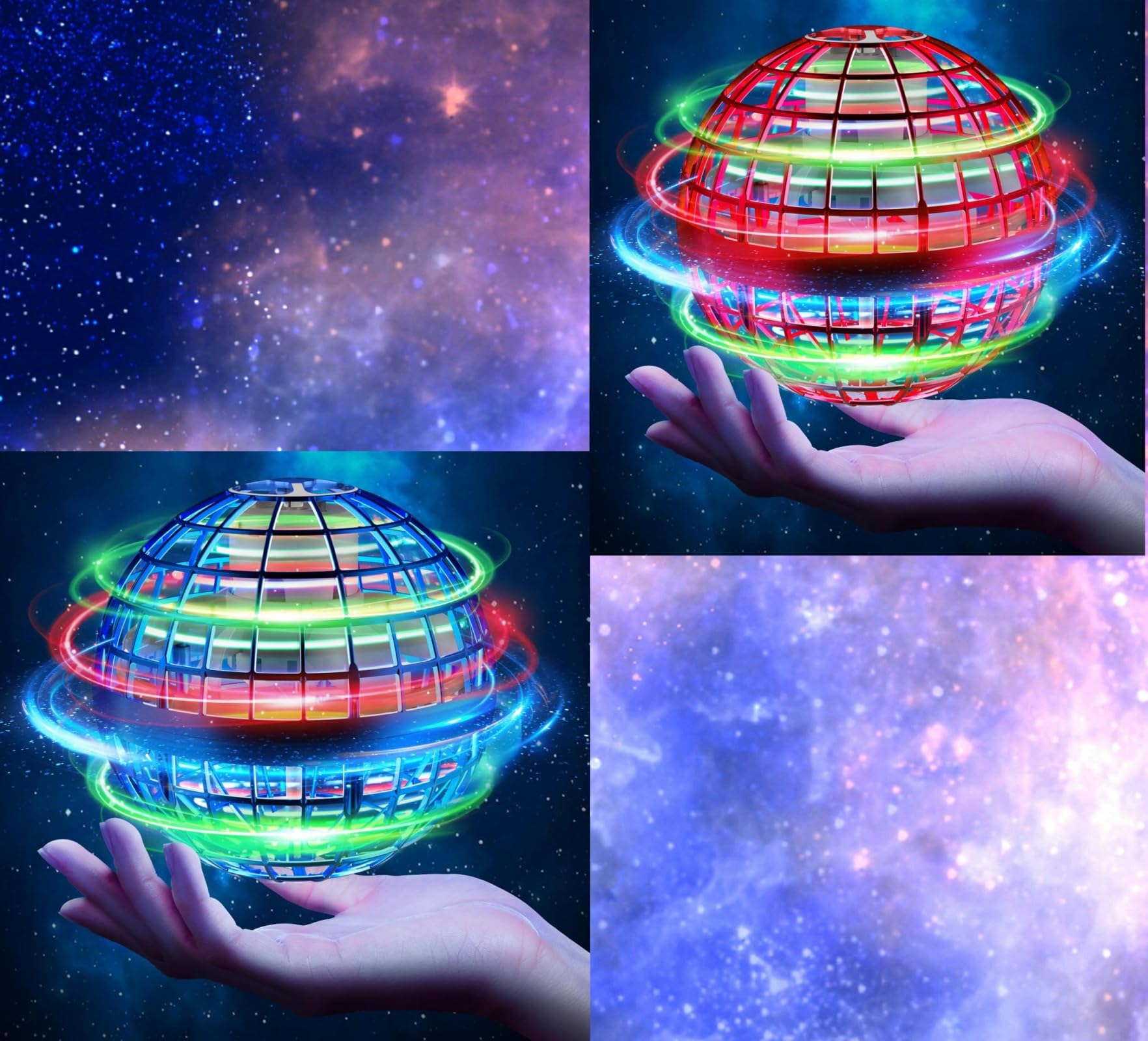 Amazon.com: ANOEPUY Blue & Red Flying Orb Ball Toys 2024, Boomerang ...