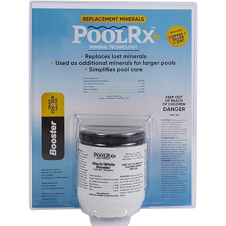 Amazon.com : Pool RX 101001 6 Month Algaecide Blue Treats 7.5k-20k ...