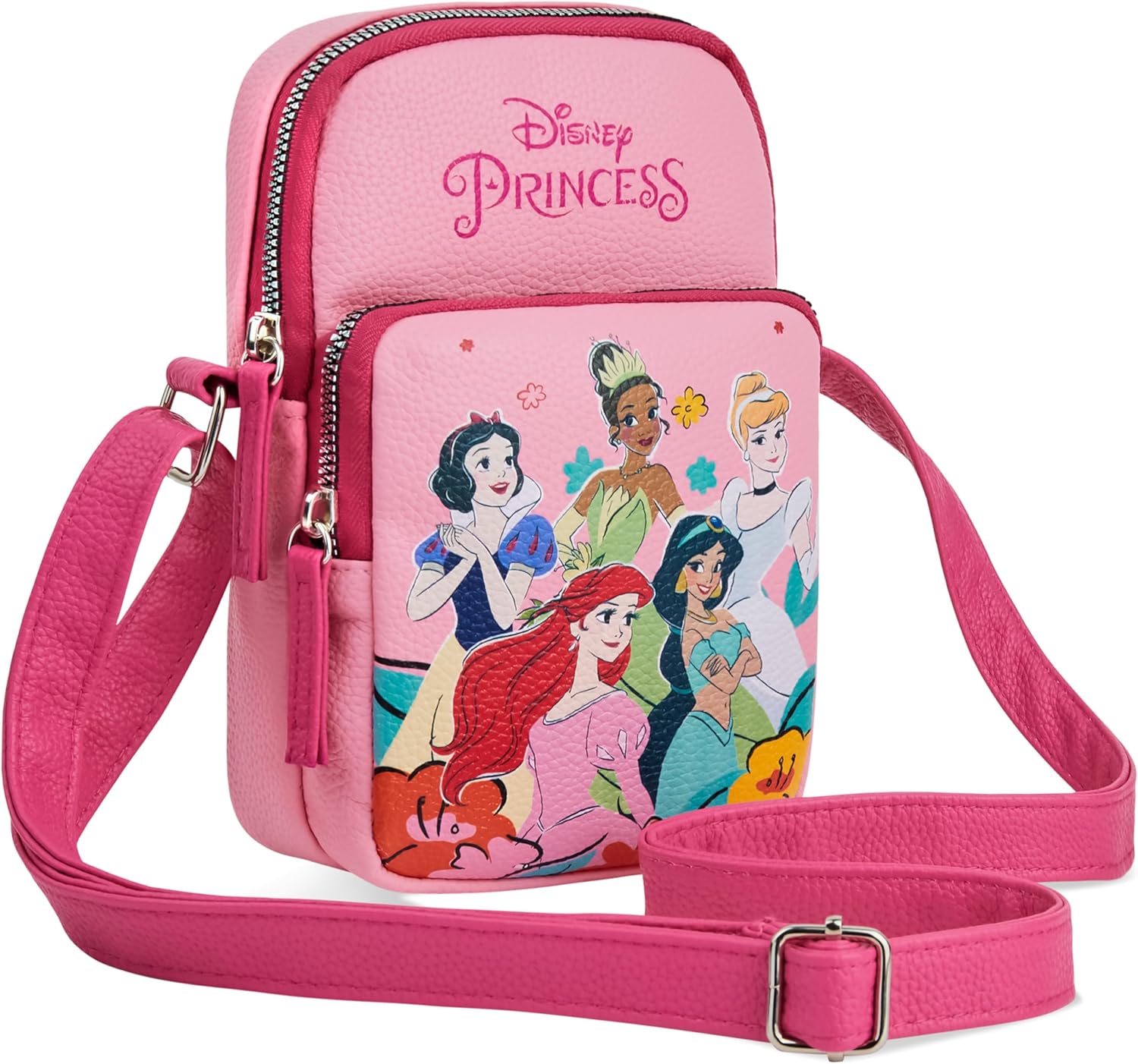 Disney Princess Bag Girls Teens Cross Body Zipped Shoulder Bag ...