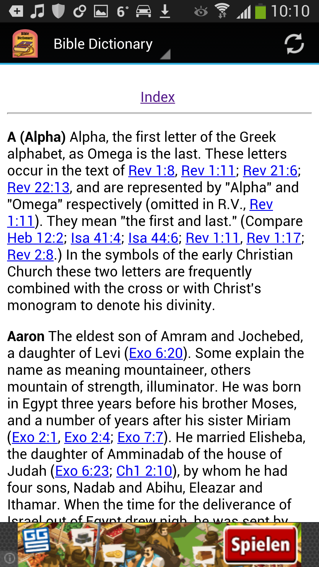 Bible Dictionary - App on Amazon Appstore