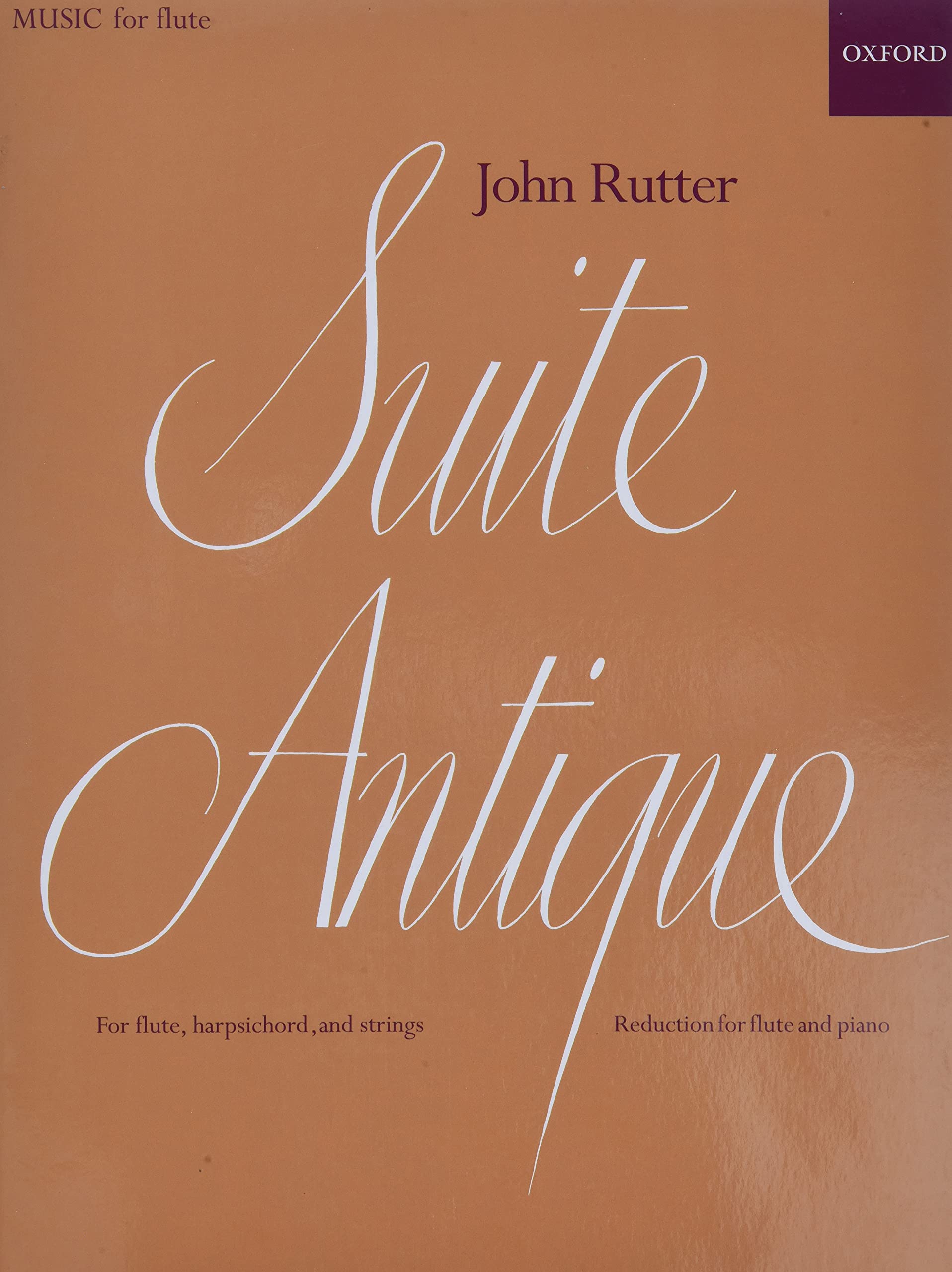Amazon.com: Rutter: Suite Antique: 8601405638595: Rutter, John: Books