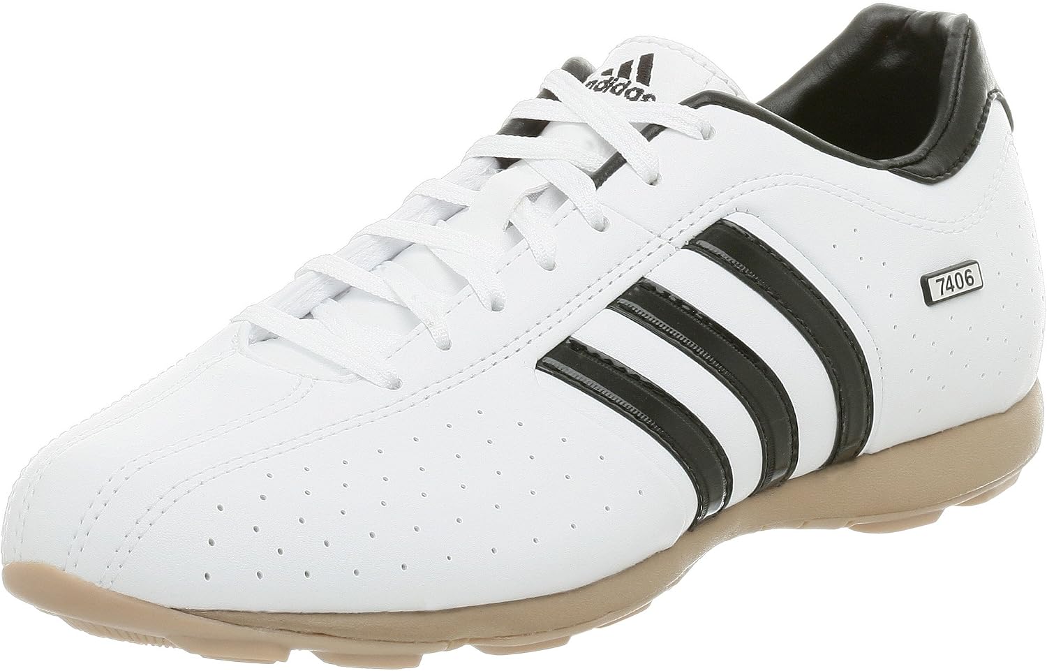 Amazon.com | adidas Men's 7406 St S Soccer Cleat,White/Black/White,5.5 ...