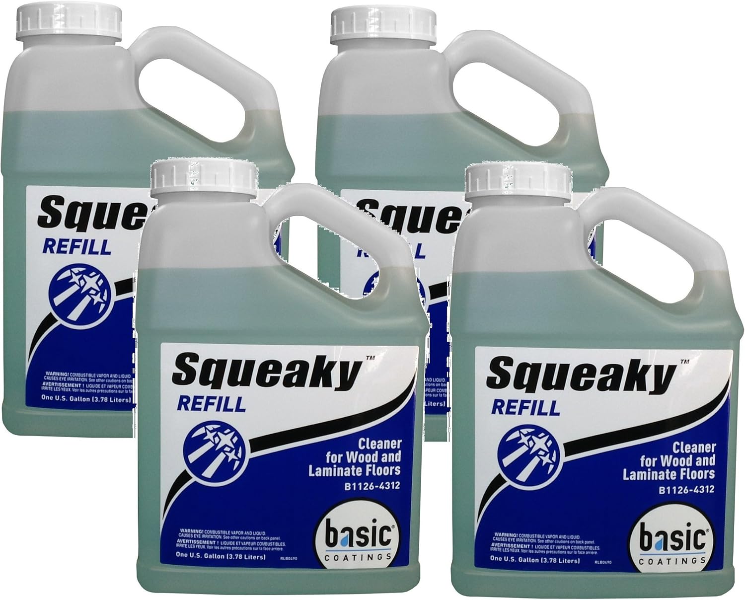 Amazon.com: 4 Pack Squeaky Cleaner for Hardwood Floors - Ready to Use ...