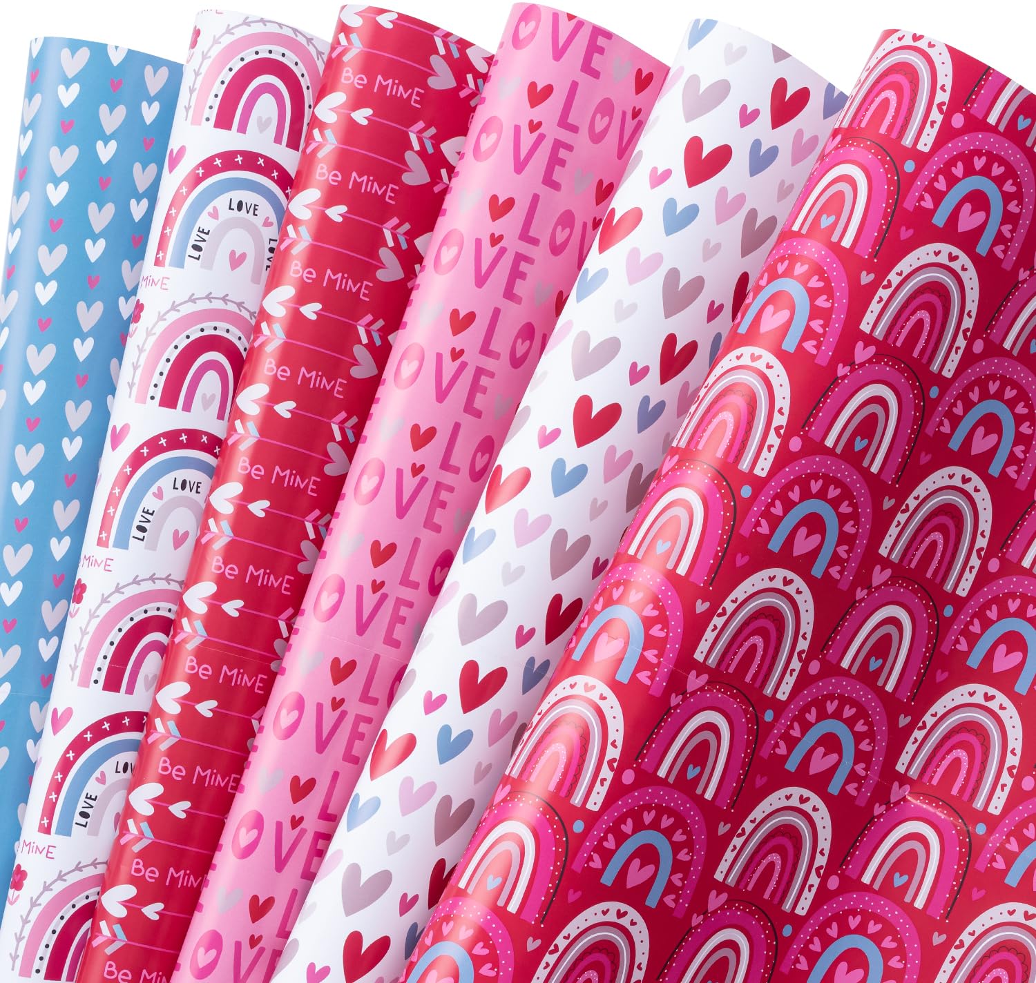 Snapklik.com : WRAPAHOLIC Valentines Day Wrapping Paper Sheet - 12 Sheets
