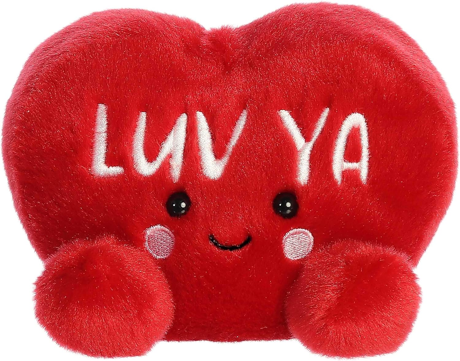 Amazon.com: Aurora® Adorable Palm Pals™ Luv Ya Candy Heart™ Stuffed Animal - Pocket-Sized Play ...