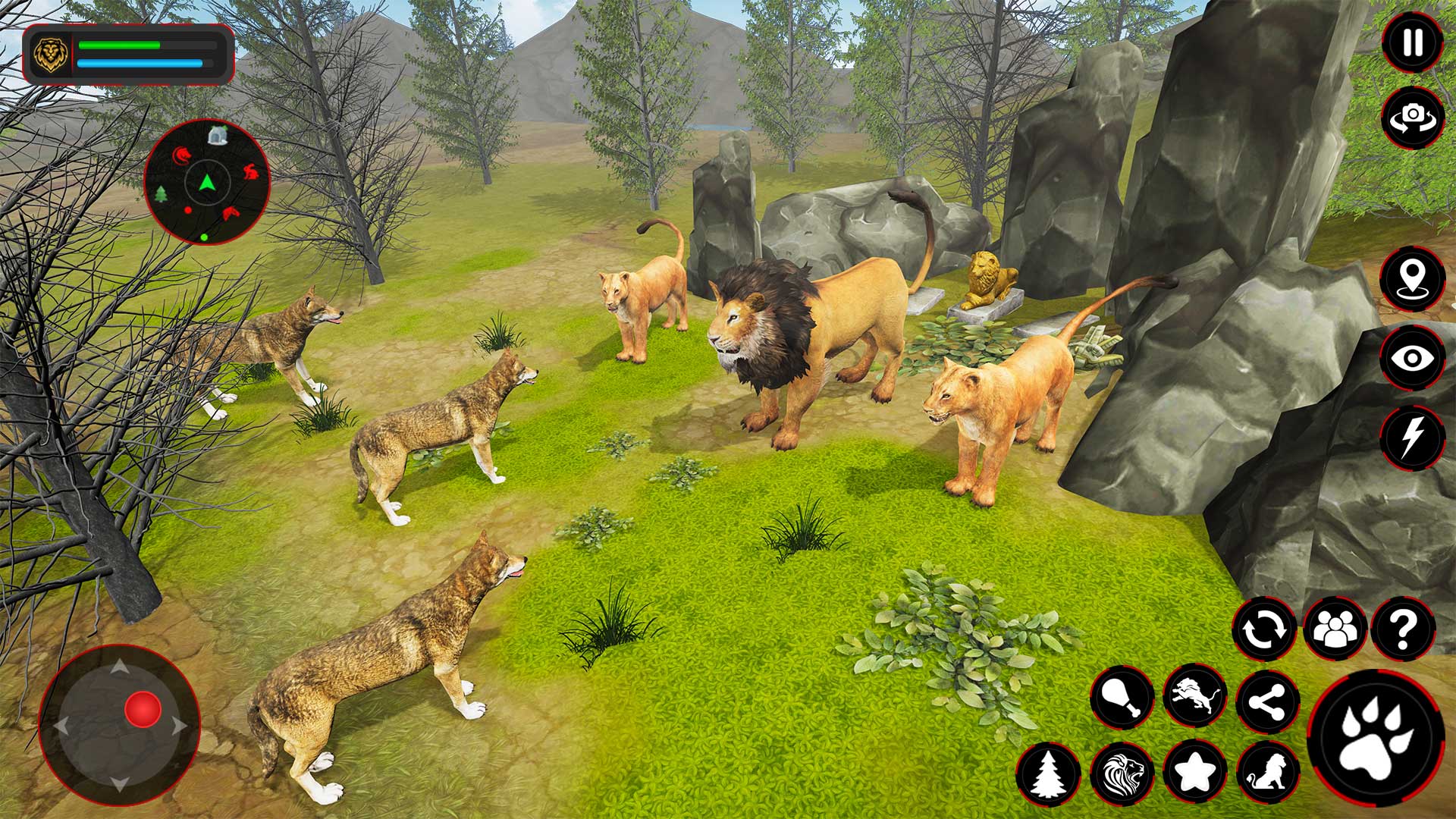 Ultimate Lion Simulator 3D Games - Real Lion Games Online - Best Animal ...