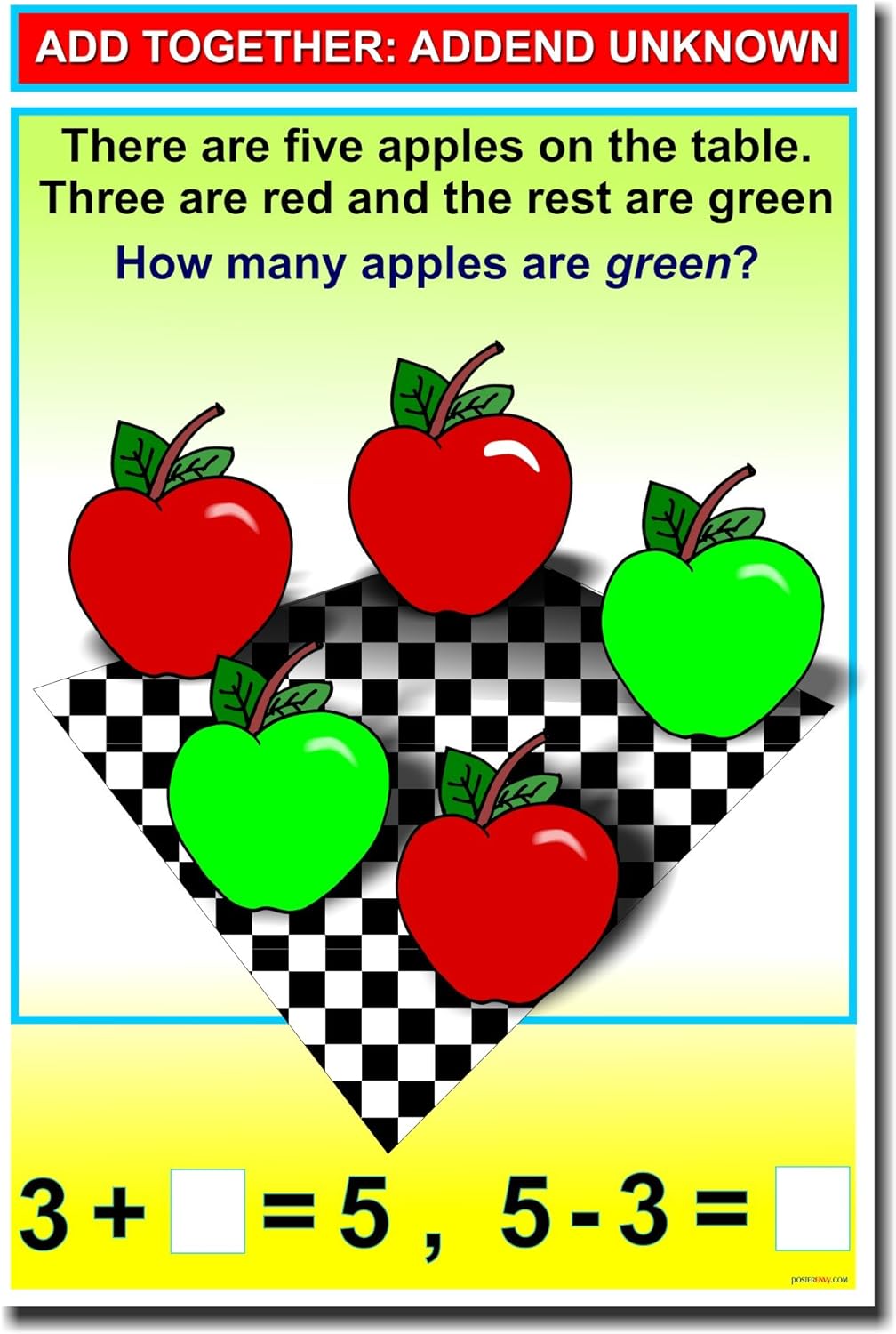 Amazon.com: Add Together - Addend Unknown - NEW Elementary School ...