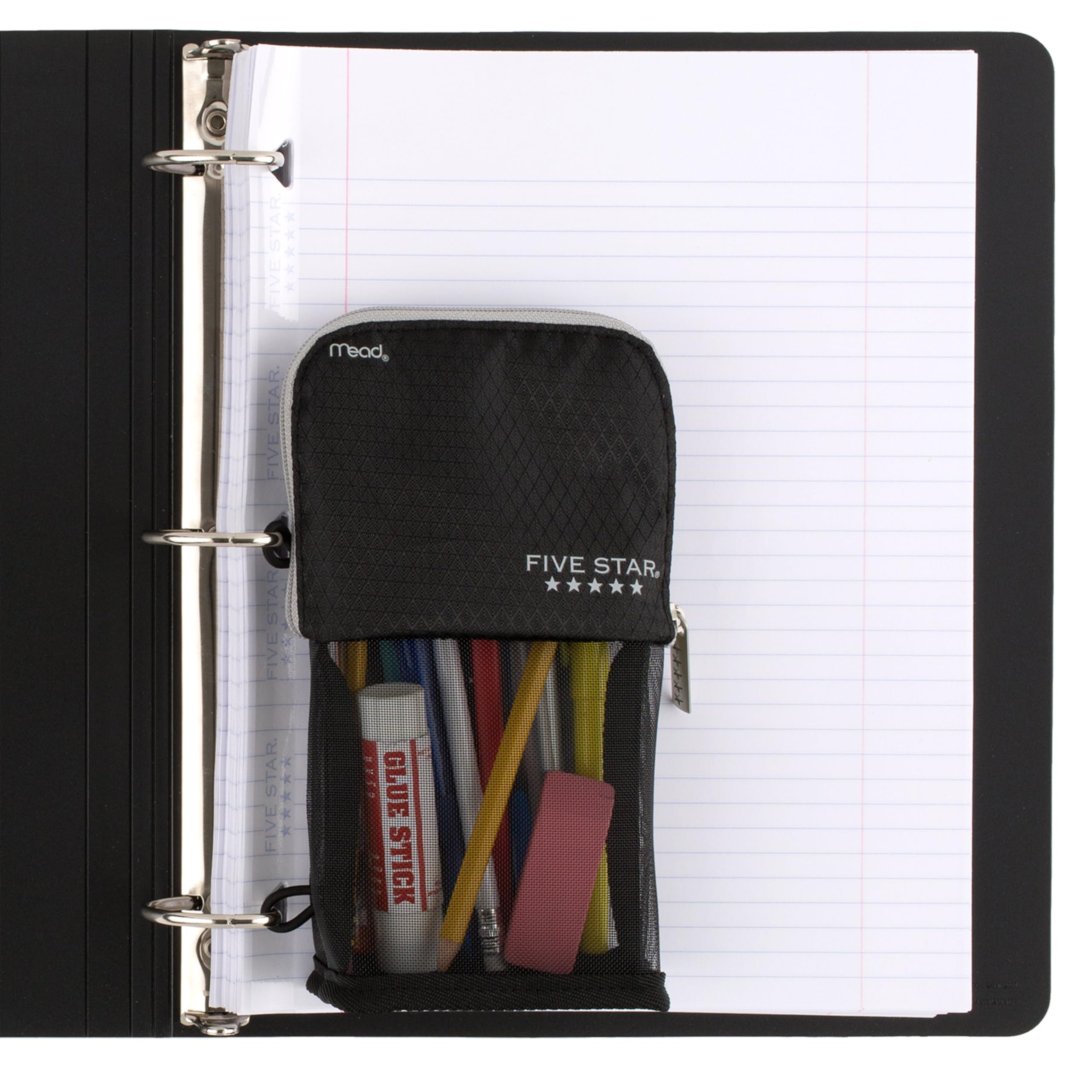 Snapklik.com : Five Star Pencil Pouch, Pen Case, Stand N Store Zipper ...