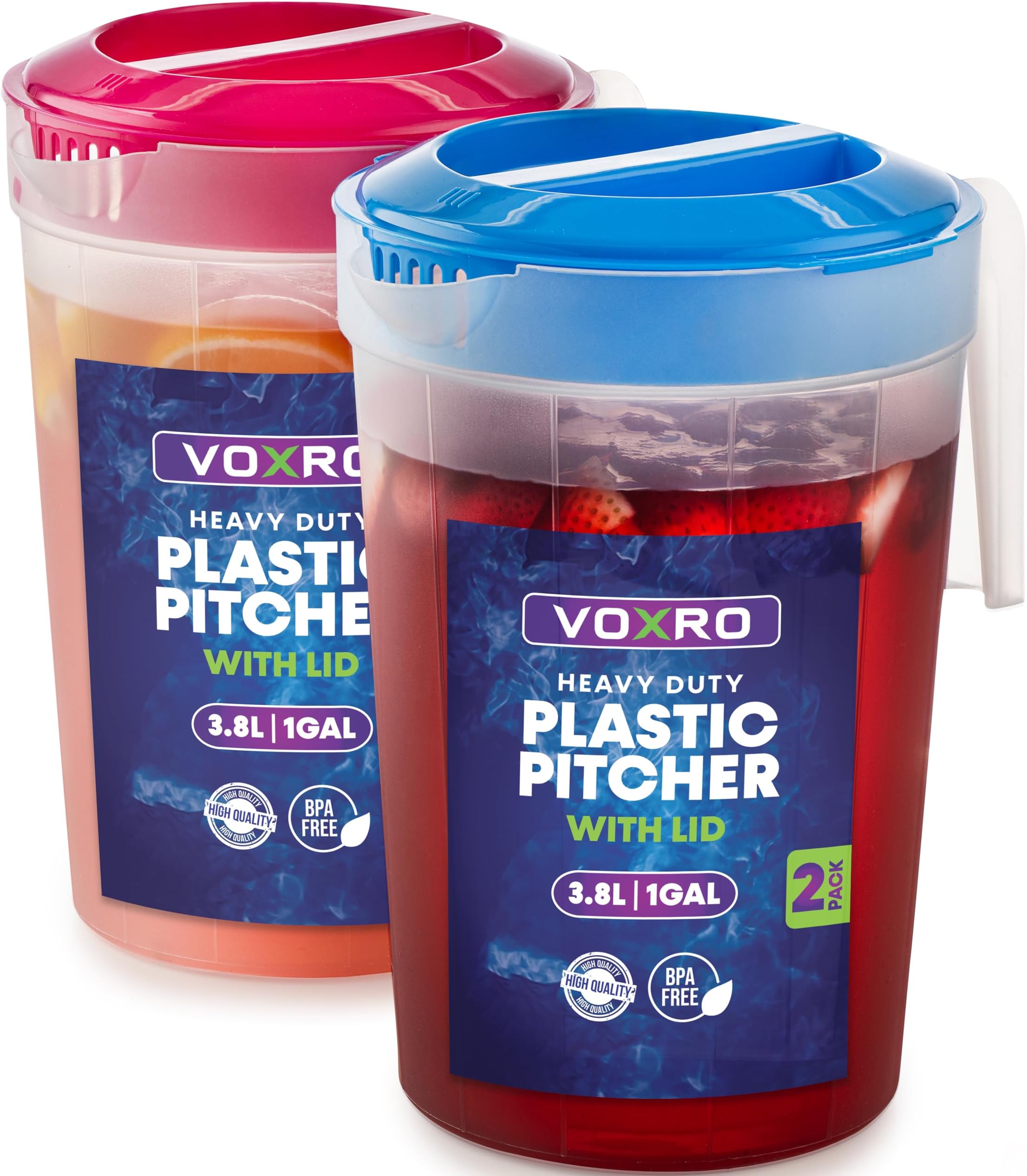 Amazon.com: Rubbermaid, 1 Gallon, 1 Pack, Red, Plastic Simply Pour ...