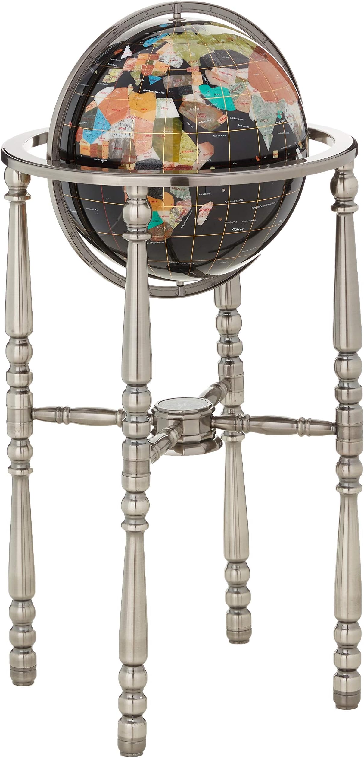 Amazon.com: Unique Art 36-Inch by 13-Inch Floor Standing Blue Lapis ...