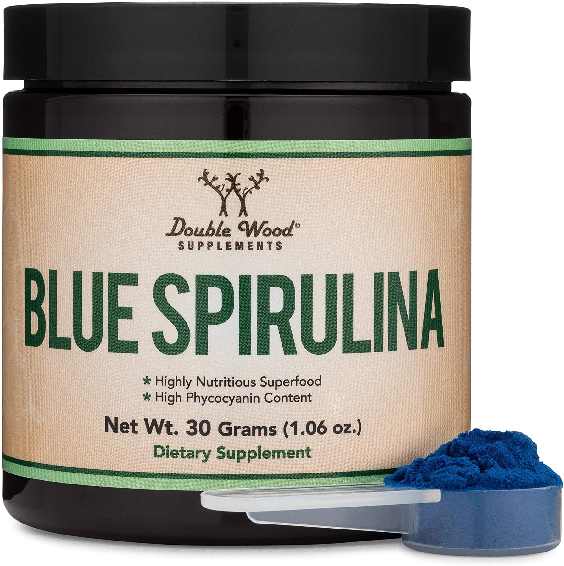 Amazon.com: Ellie's Best Organic Blue Spirulina Powder (Phycocyanin ...