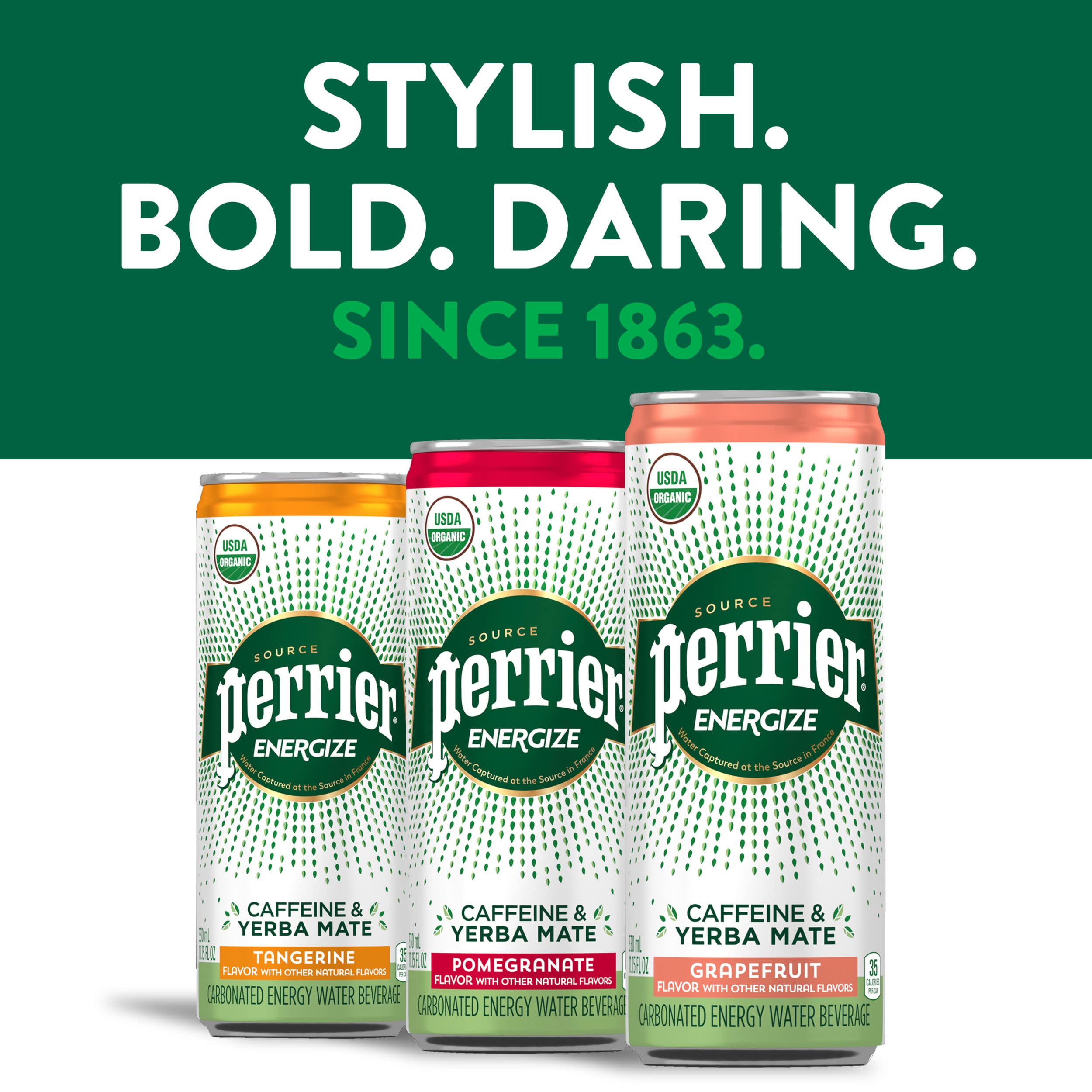 Buy Perrier Energize Grapefruit Flavored Carbonated Energy Water ...