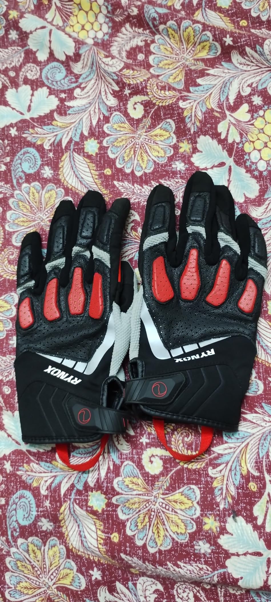 Rynox Ridge Pro Offroad Gloves | Motorcycle Riding Offroad Leather ...
