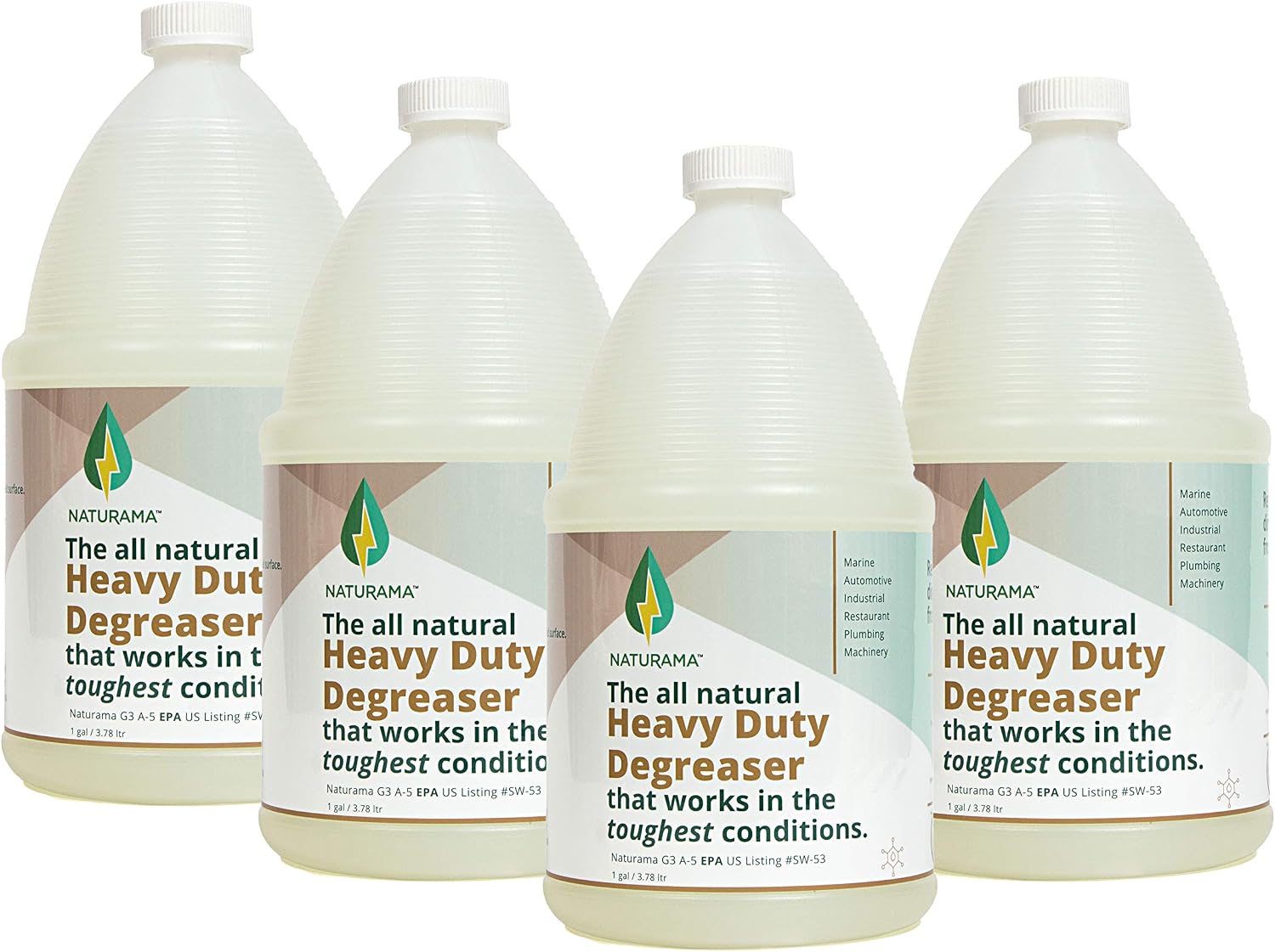 Amazon.com: Naturama Heavy Duty Degreaser: Eco-Friendly, Odorless, AND ...