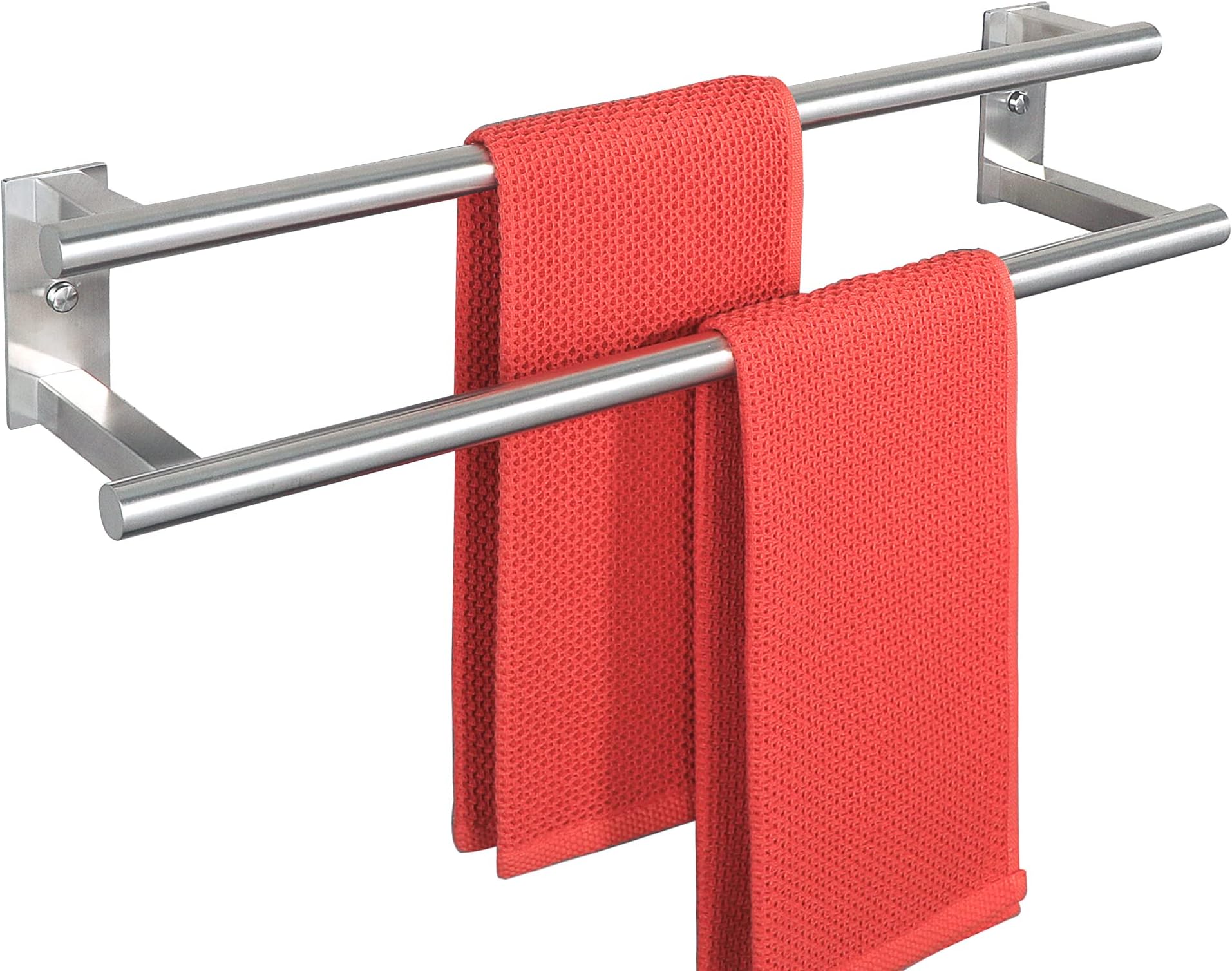 Amazon Alise Double Bath Towel Bars Towel Racks For Bathroom And amazon-alise-double-bath-towel-bars-towel-racks-for-bathroom-and