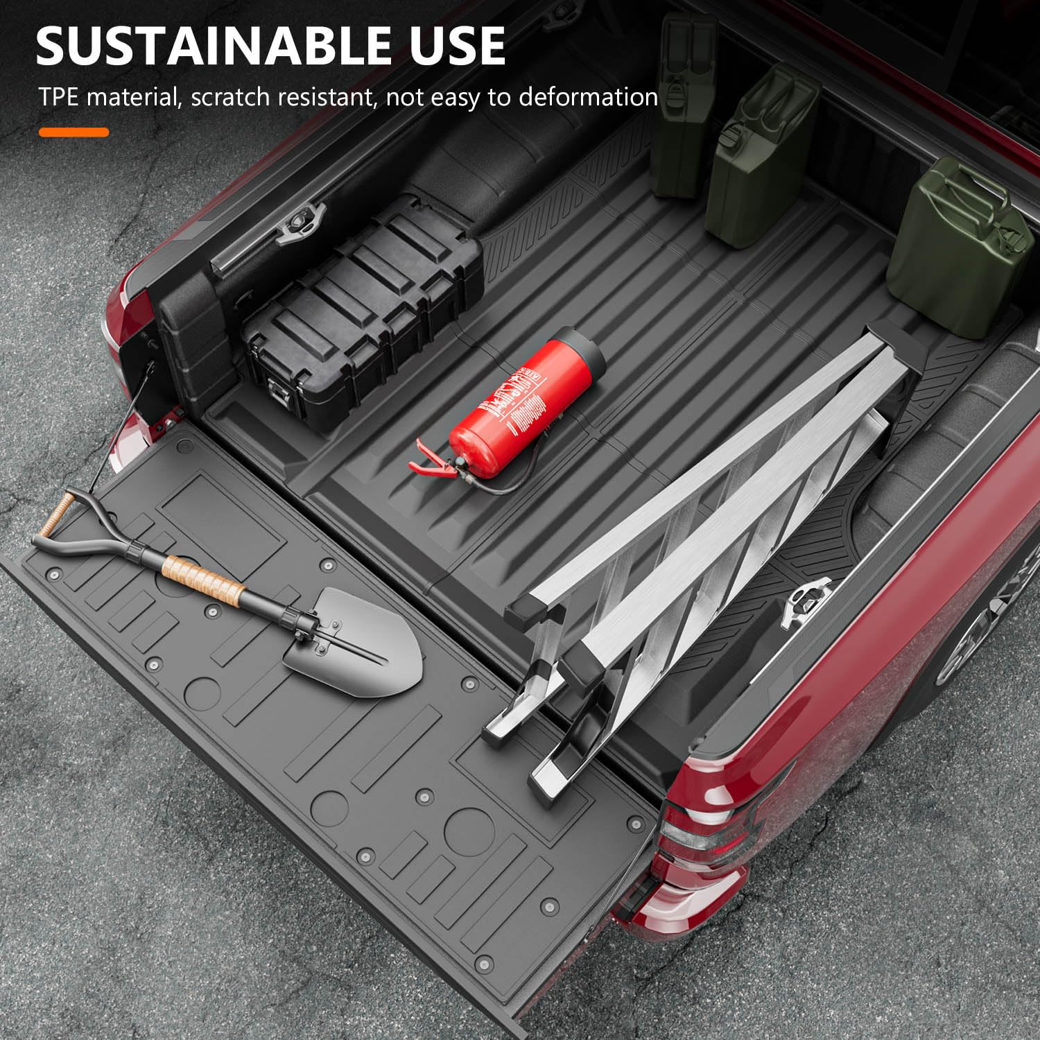 Snapklik.com : Powoq Truck Mat Compatible