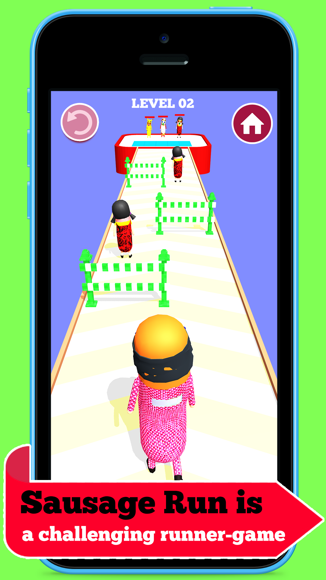 Monster Sausage Merge Master Run 3D Fusion Battle Fun Game - App on ...
