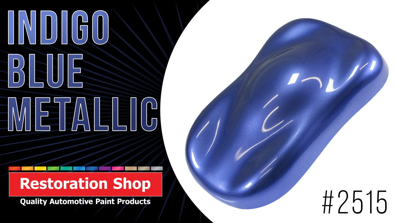 Indigo Blue Color Car
