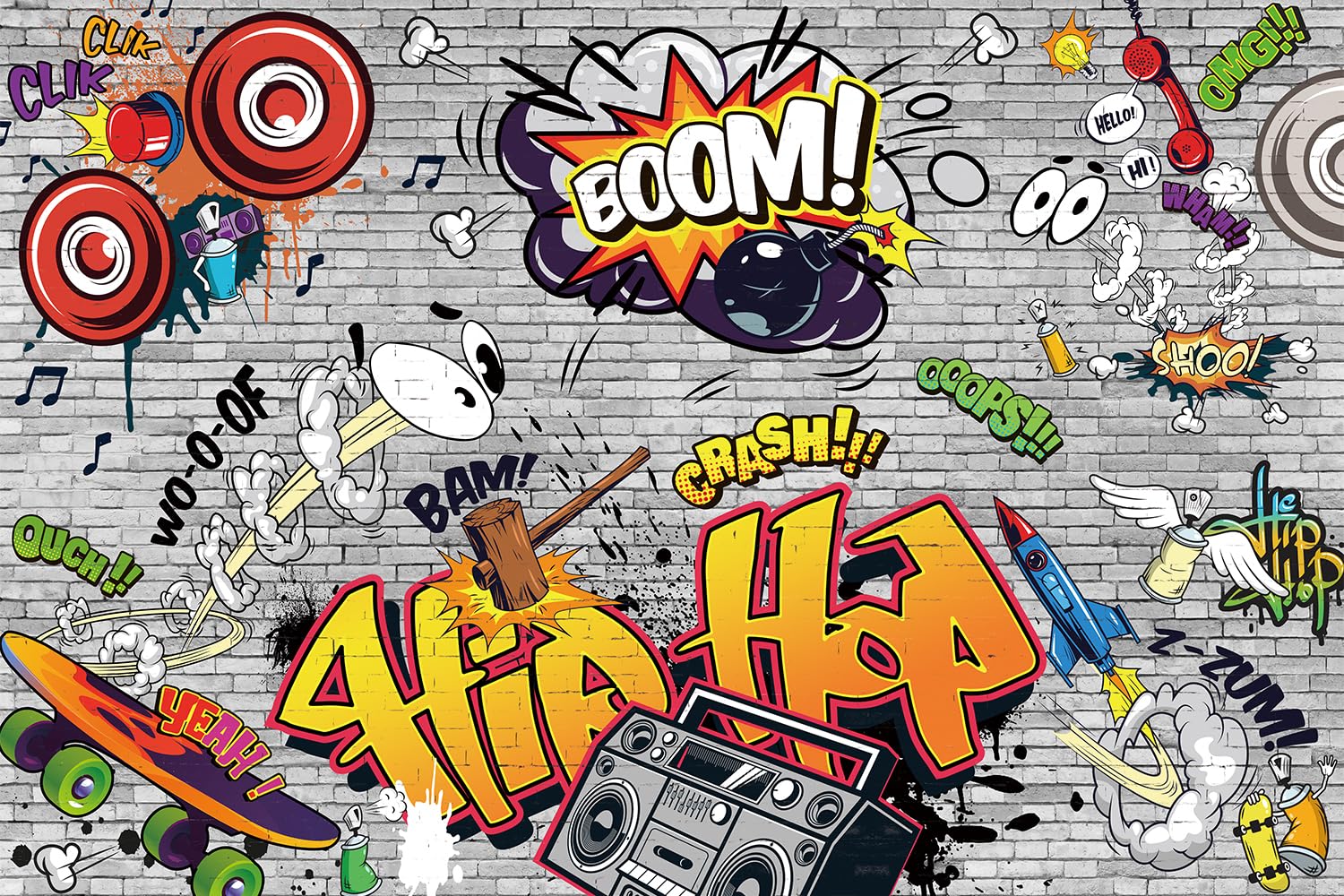 Graffiti Music Background