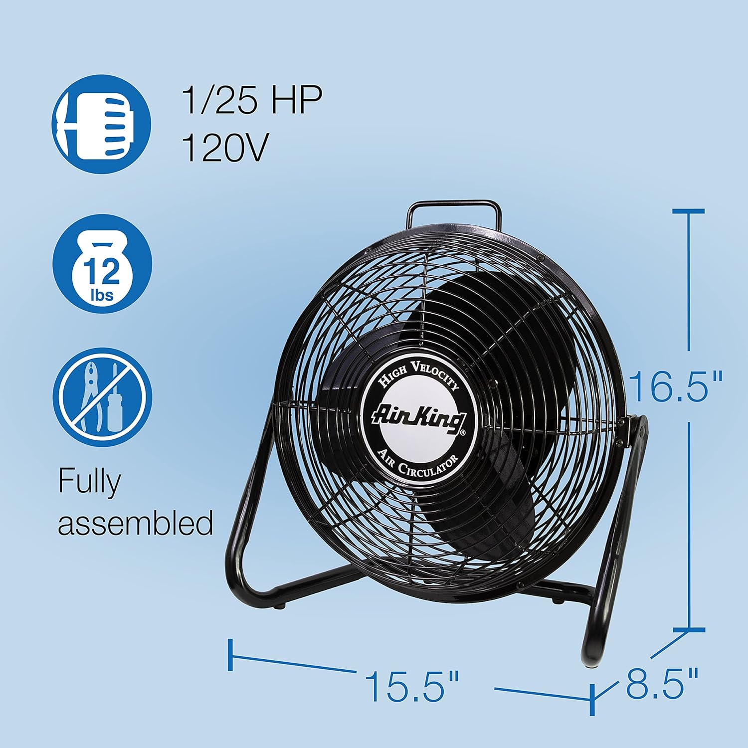 Review Air King 9224 24-Inch Industrial Grade High Velocity Pivoting ...
