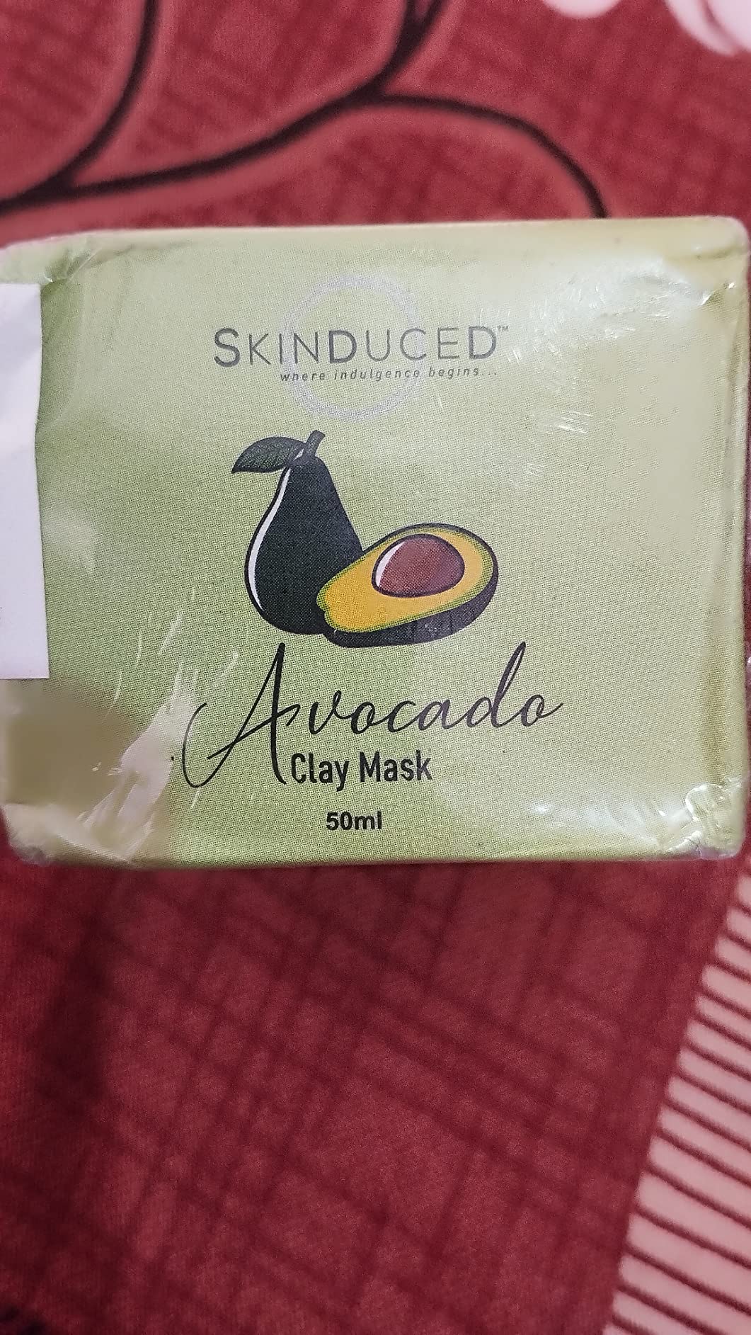 Buy Skinduced Face Mask with Kaolin Clay face mask for glowing skin and ...