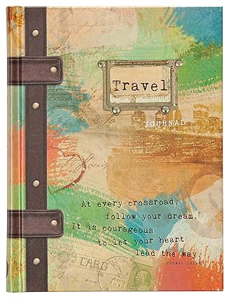 Amazon.com: Travel Journal (Hardcover) – 160 Blank Lined Pages, 6” x 0. ...