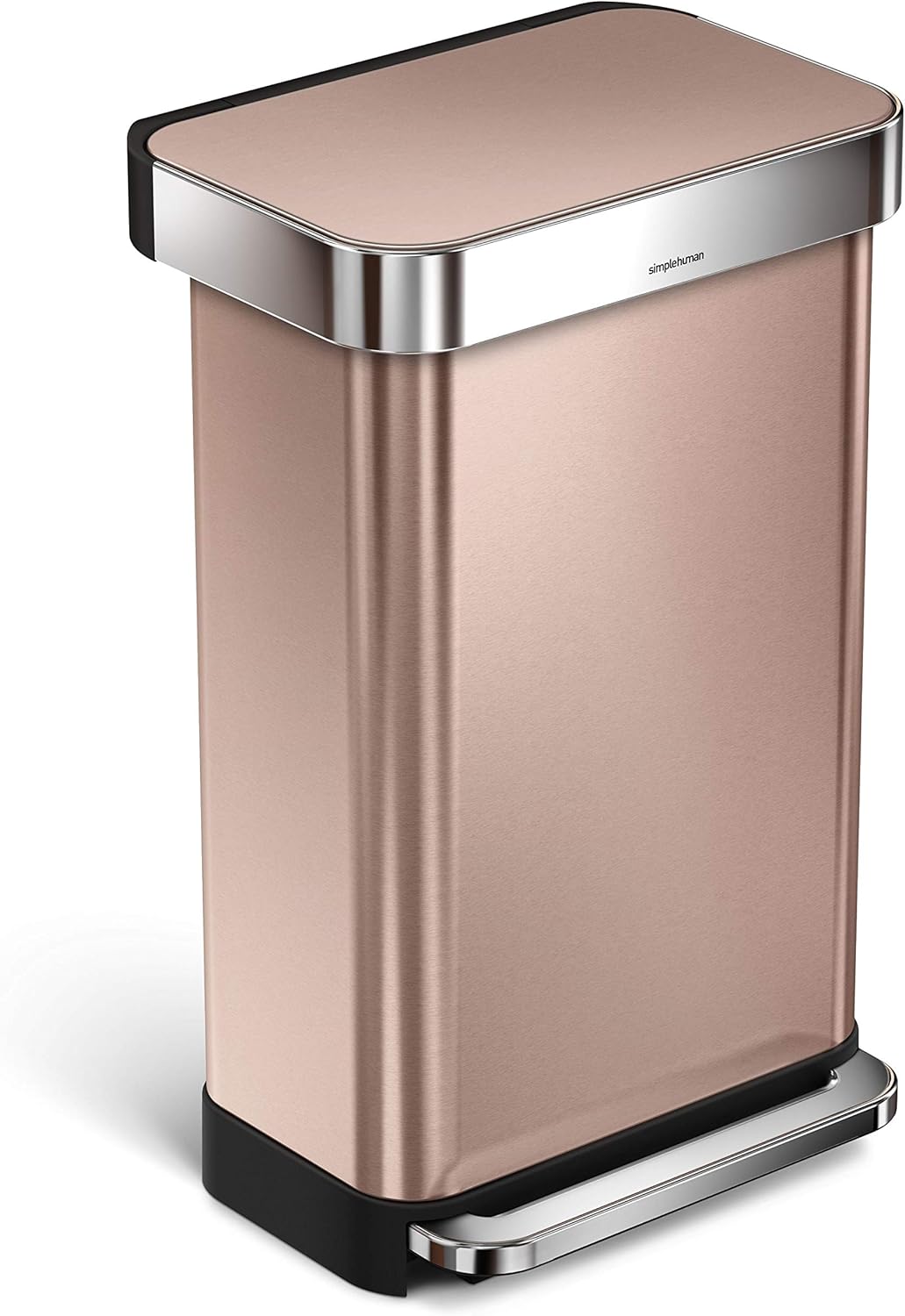 Amazon.com: simplehuman 45 Liter Rectangular Hands-Free Kitchen Step ...