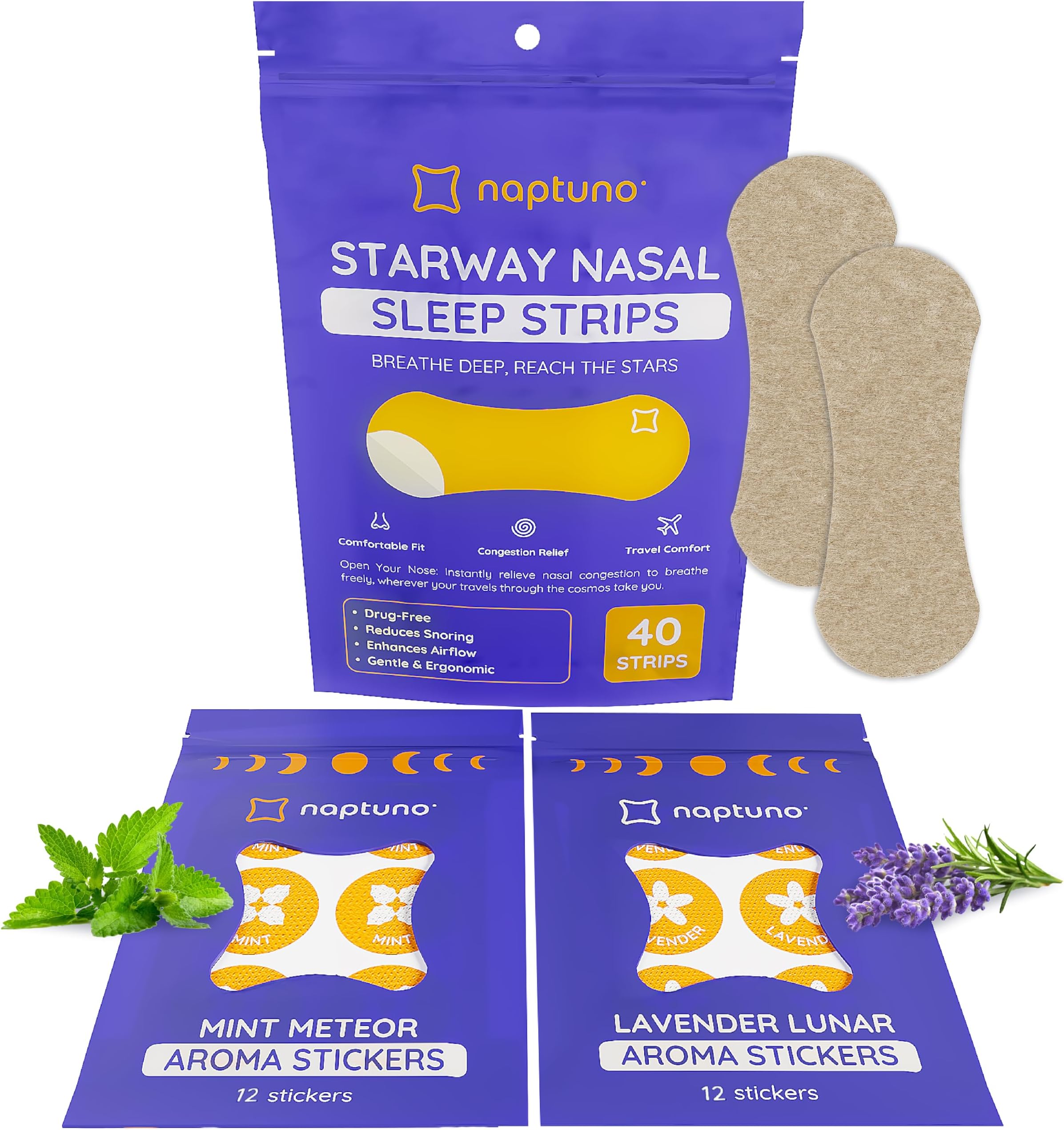 Amazon.com: Nasal Strips for Snoring, 30 Pcs Nasal Strips, Relieve ...