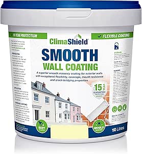 Climashield Smooth Wall Coating - Premium Outdoor Wall Paint -12 ...