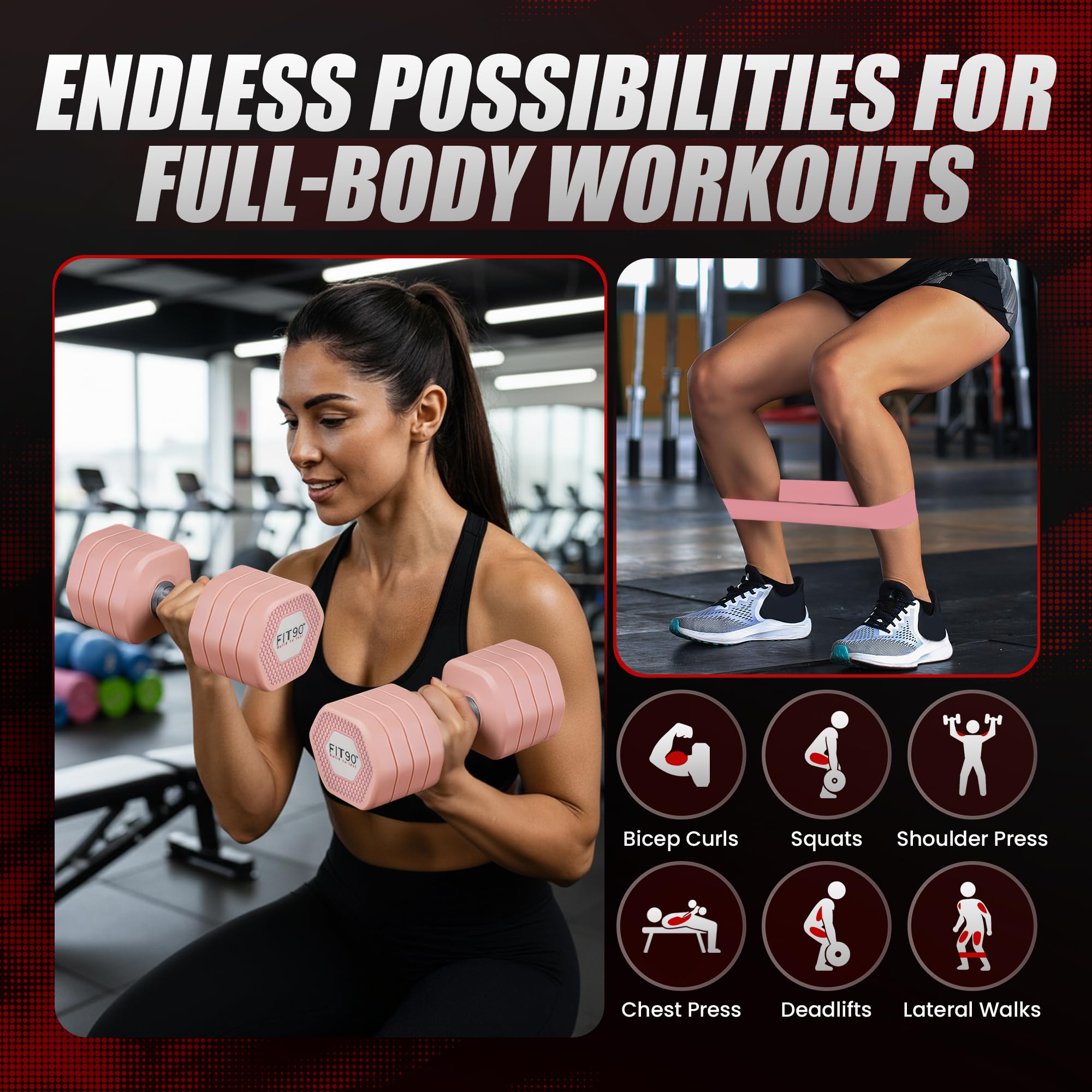 20Lbs Adjustable Dumbbell Set Review: Best Compact Home Gym with Bands?