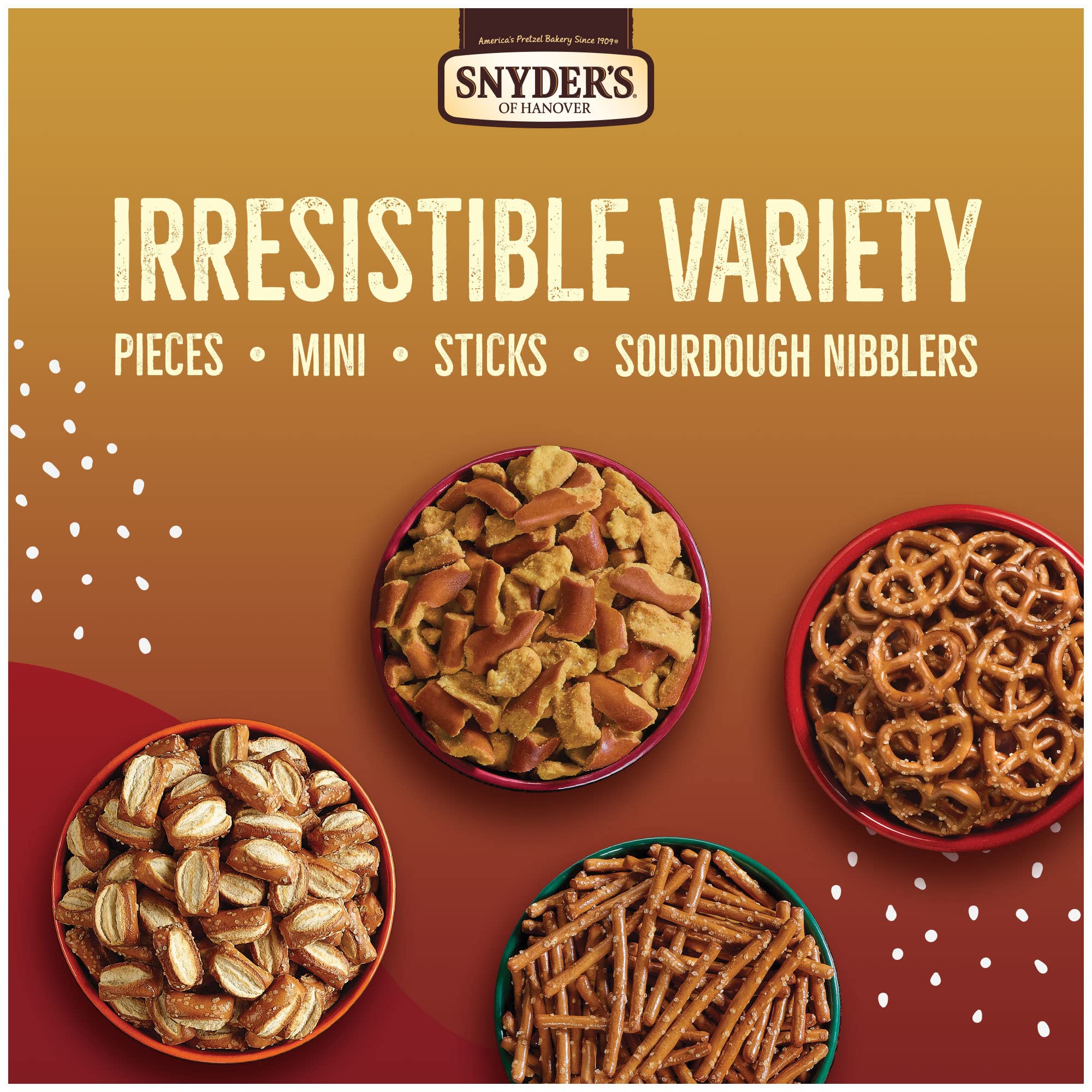 Snapklik.com : Snyders Of Hanover, Variety Pack Pretzels, Individual ...