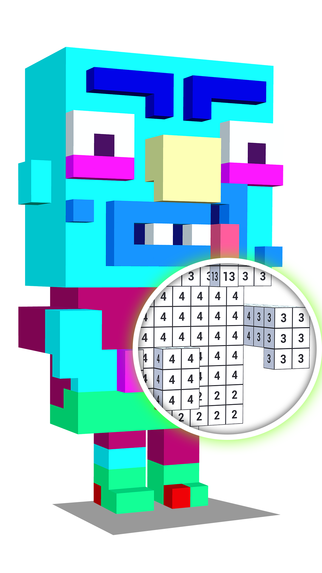 Halloween 3D Color By Number - Pixel Art, Voxel Coloring Book - App on ...