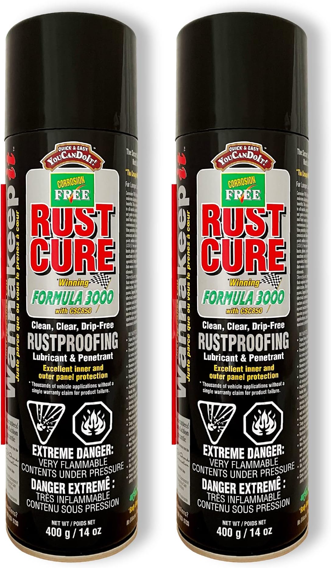 Amazon.com: Corrosion Free Rust Cure Formula 3000 Aerosol (1) : Automotive