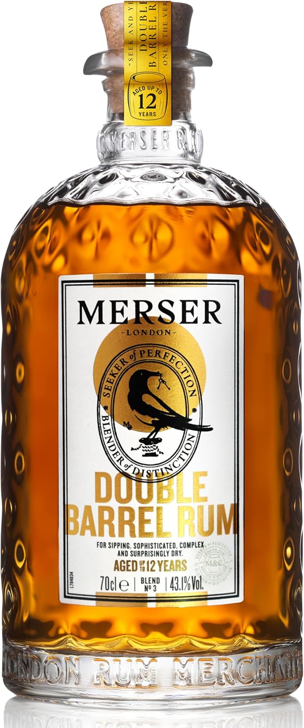 Merser Double Barrel Rum 70cl | A Masterful Blend of Caribbean Rums ...