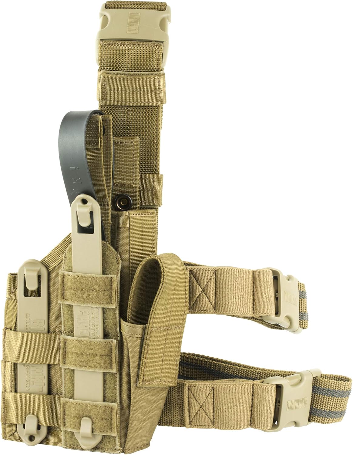 BLACKHAWK! Omega VI Ultra Universal Modular Light Holster, Coyote Tan ...